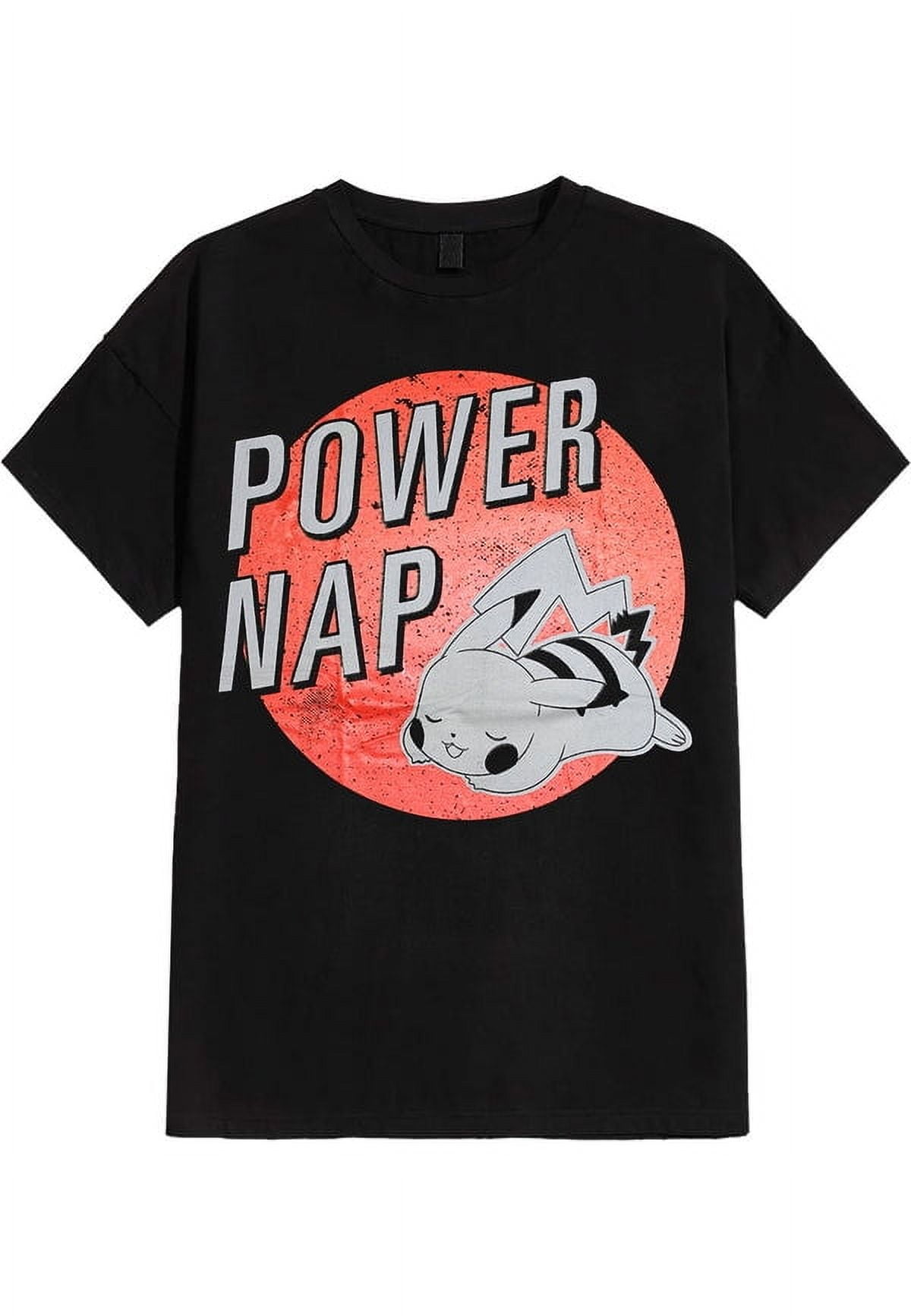 PokĂ©mon - Pikachu Power Nap - T-Shirt - Walmart.com