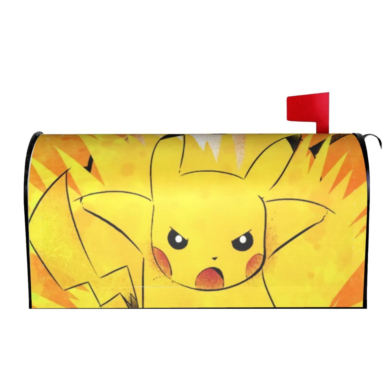 Pokémon Pikachu Raichu 6 Cartoon Character Mailbox Cover Magnetic ...