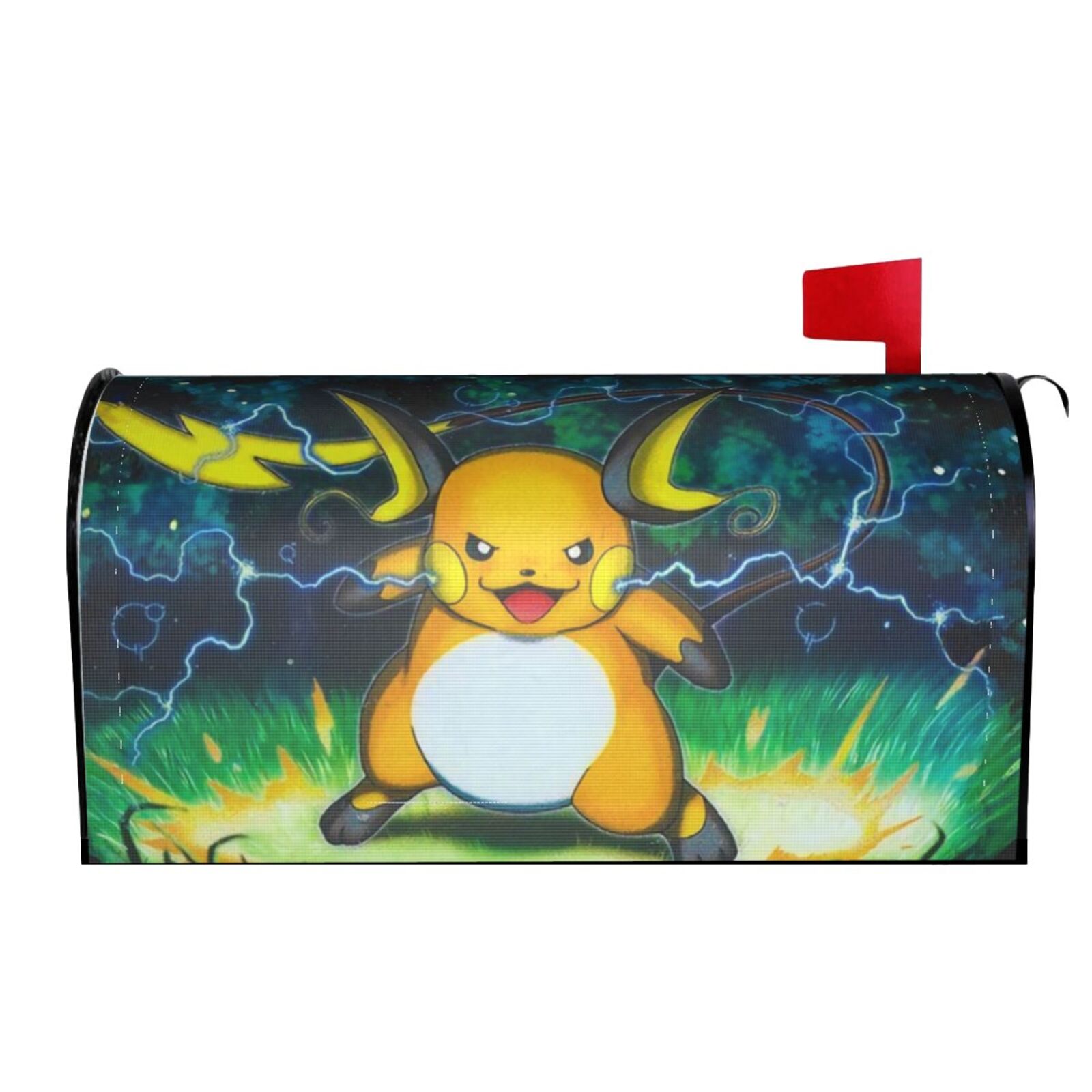 Pokémon Pikachu Raichu 69 Cartoon Character Mailbox Cover Magnetic ...