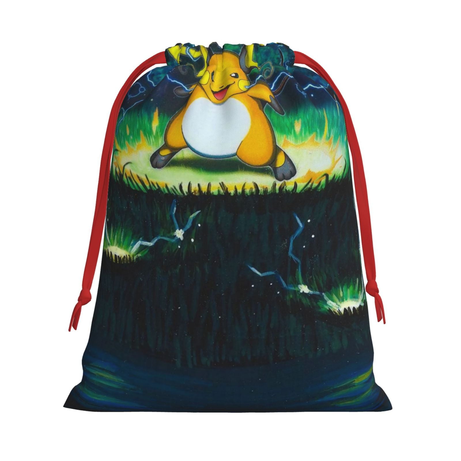 Pokémon Pikachu Raichu 69 Drawstring Bag For Kids Adults Gifts ...