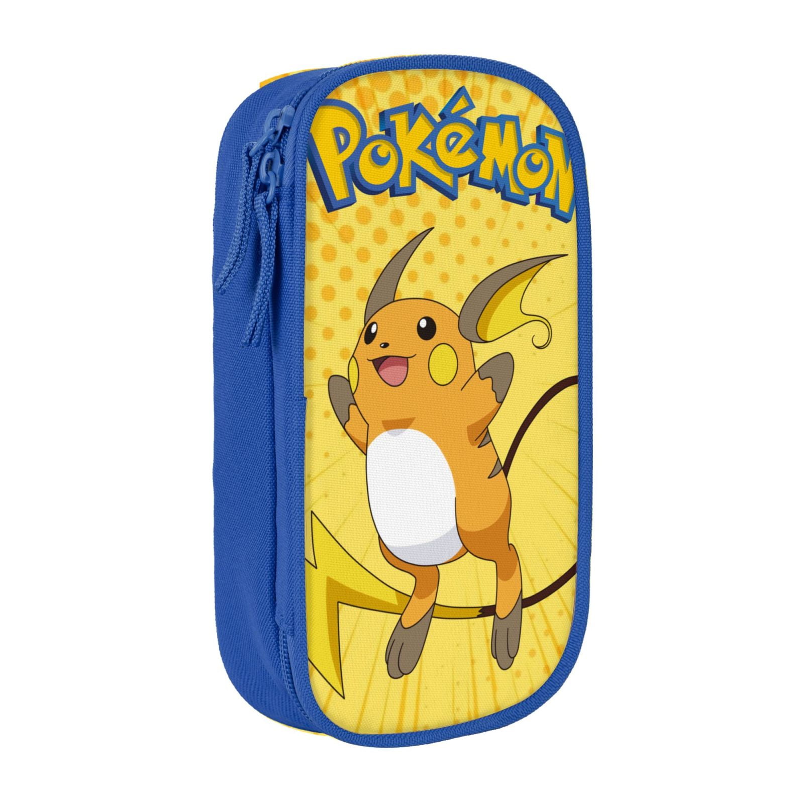 Pokémon-Pikachu Raichu Big Capacity Pencil Pen Case,Office College ...