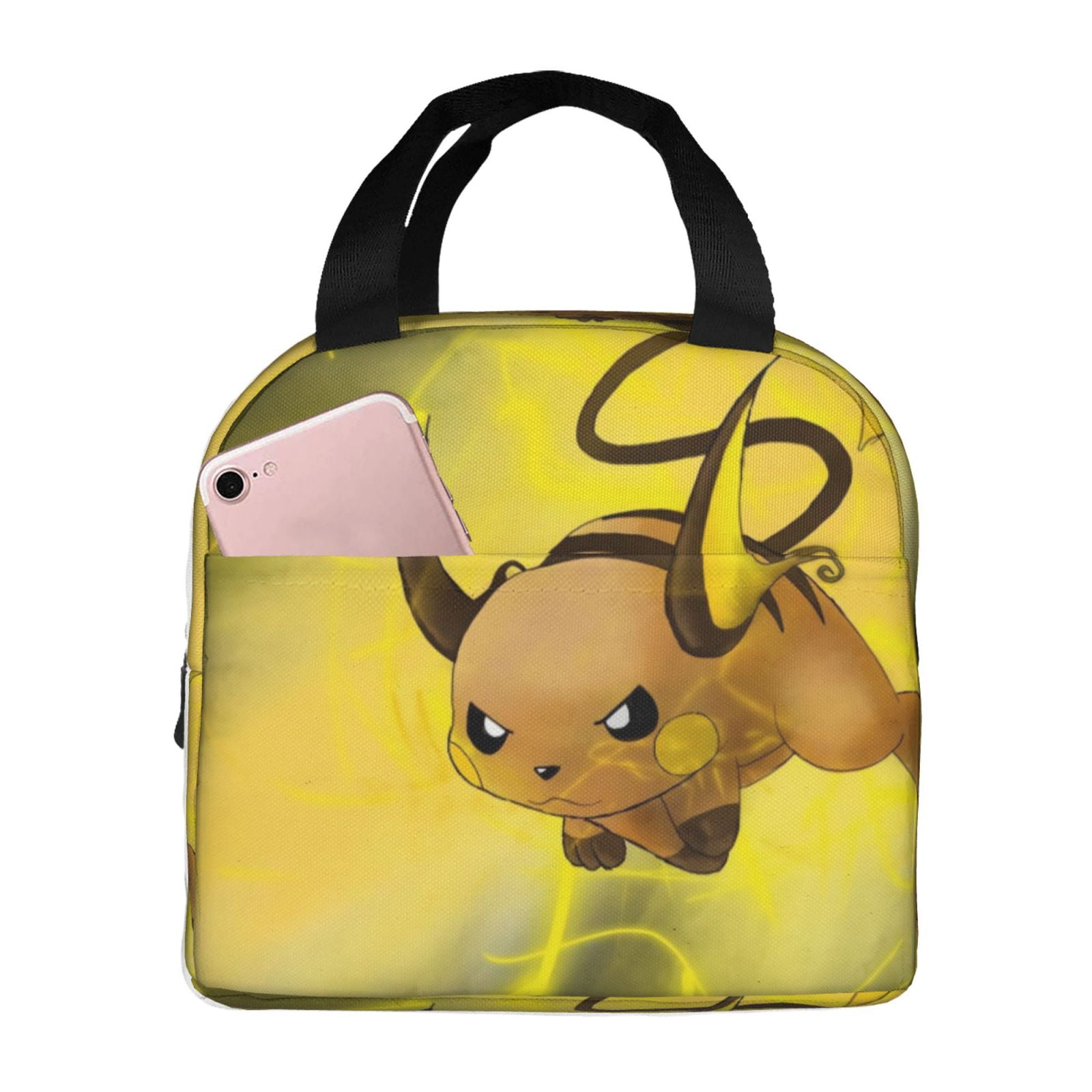 Pokémon Pikachu Raichu Lunch Box for Women & Men Adult Insulated Lunch ...