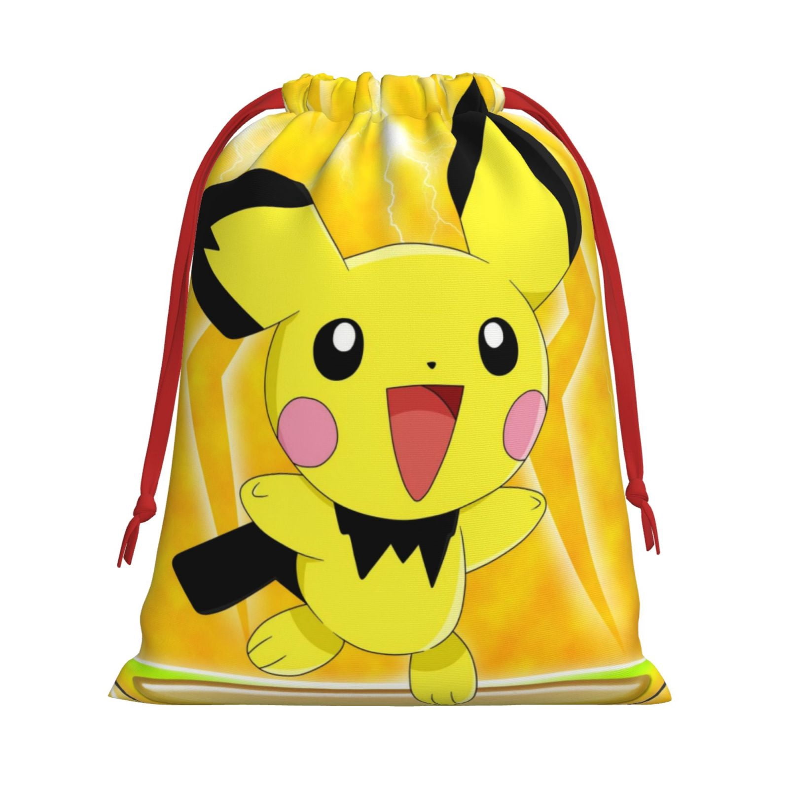 Pokémon Pikachu Raichu Pichu 03 Drawstring Bag For Kids Adults Gifts ...