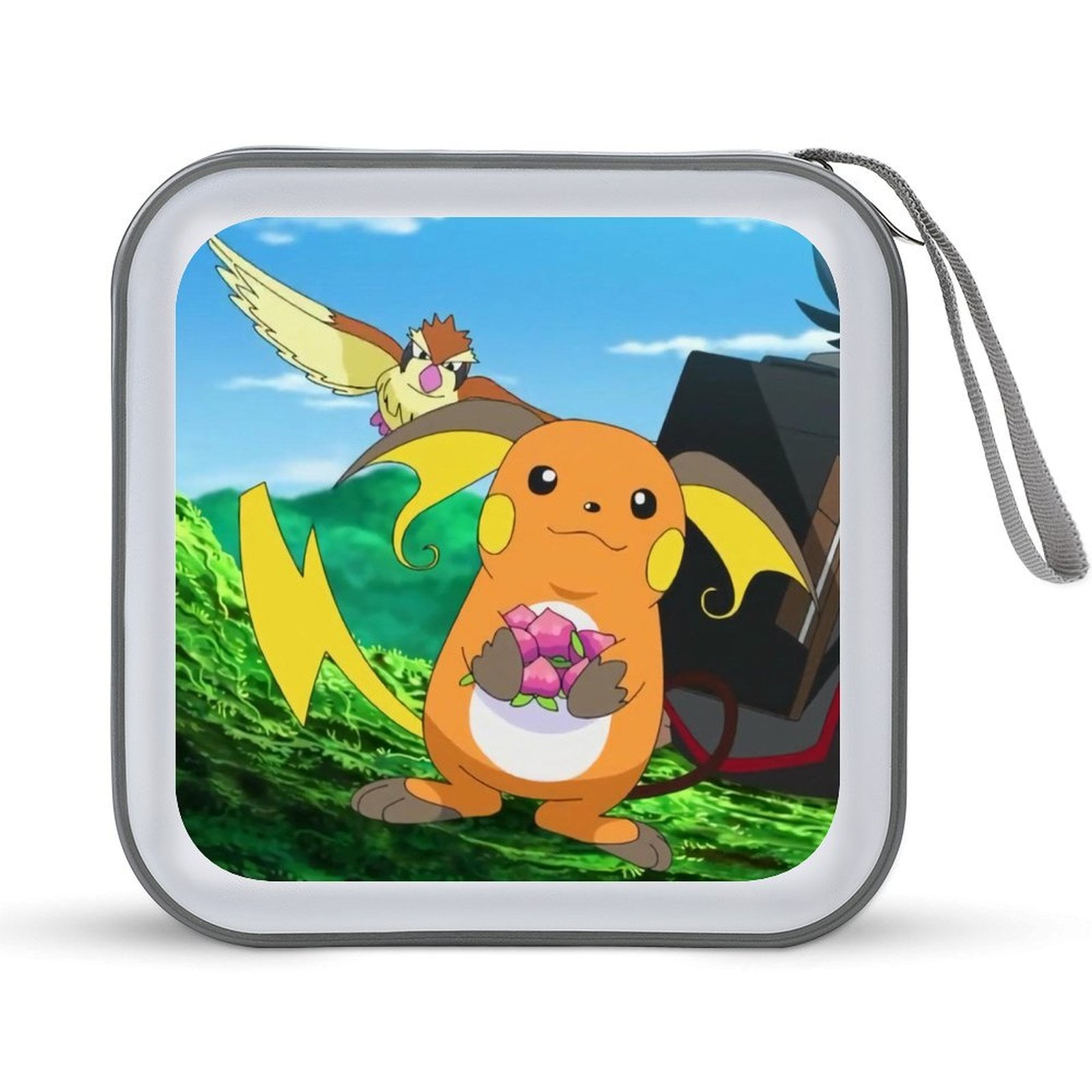 Pokémon-Pikachu-Raichu Pichu 40 Capacity CD Storage Cases, DVD Disc ...