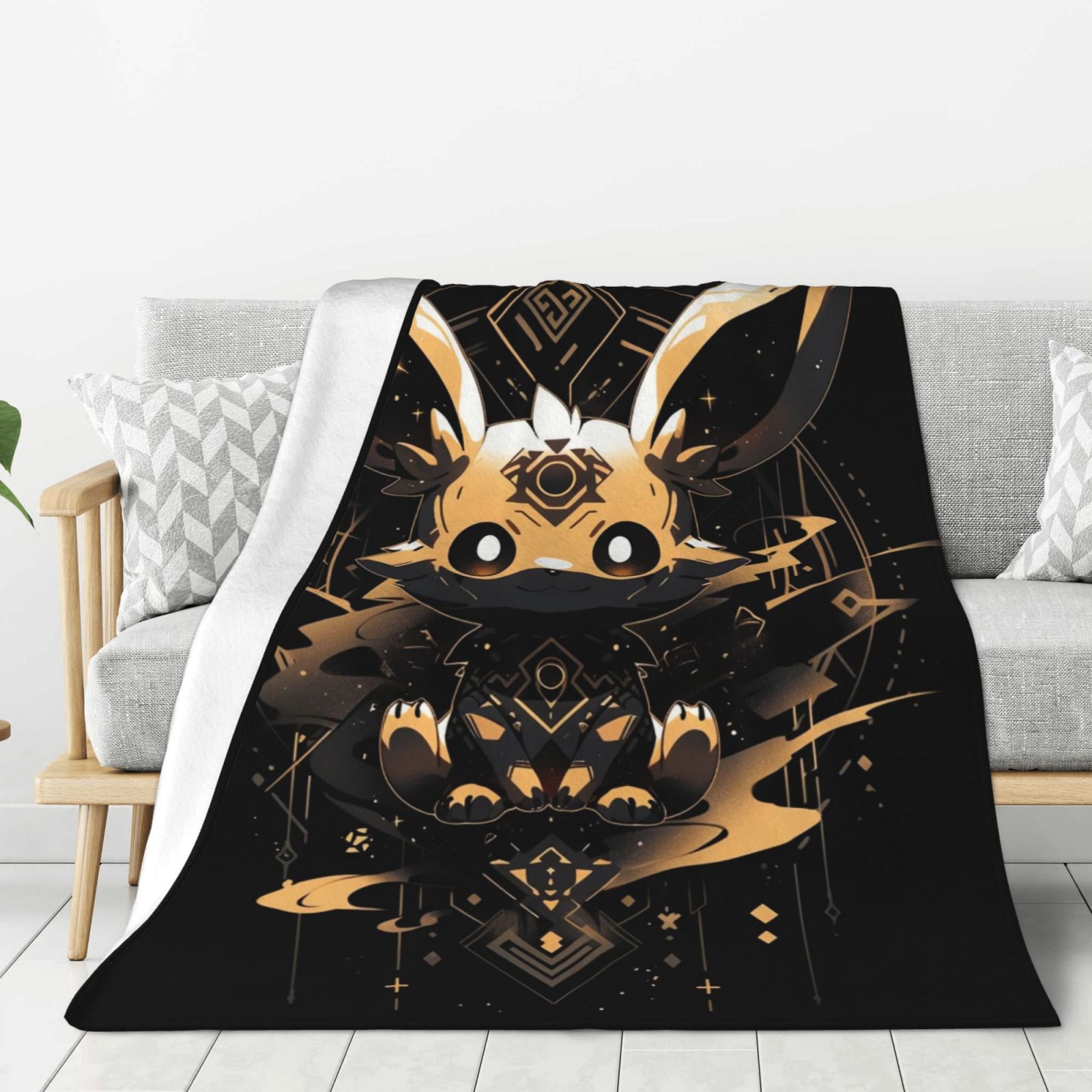 Pokémon-Pikachu Raichu Pichu Blanket,Throw Blanket for Kids and Adults ...