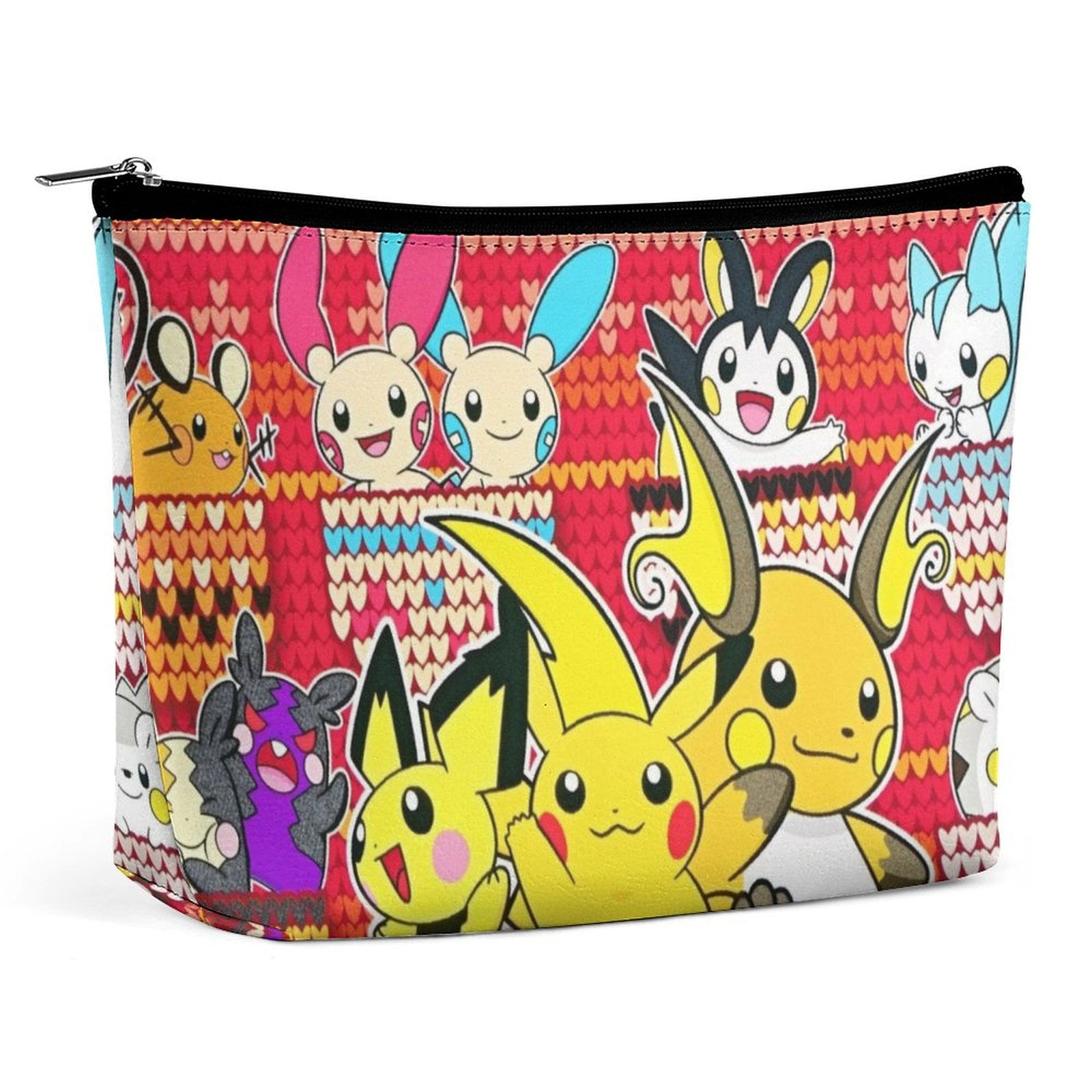 Pokémon Pikachu Raichu Pichu Makeup Bag,Birthday Gifts for Women,Womens ...