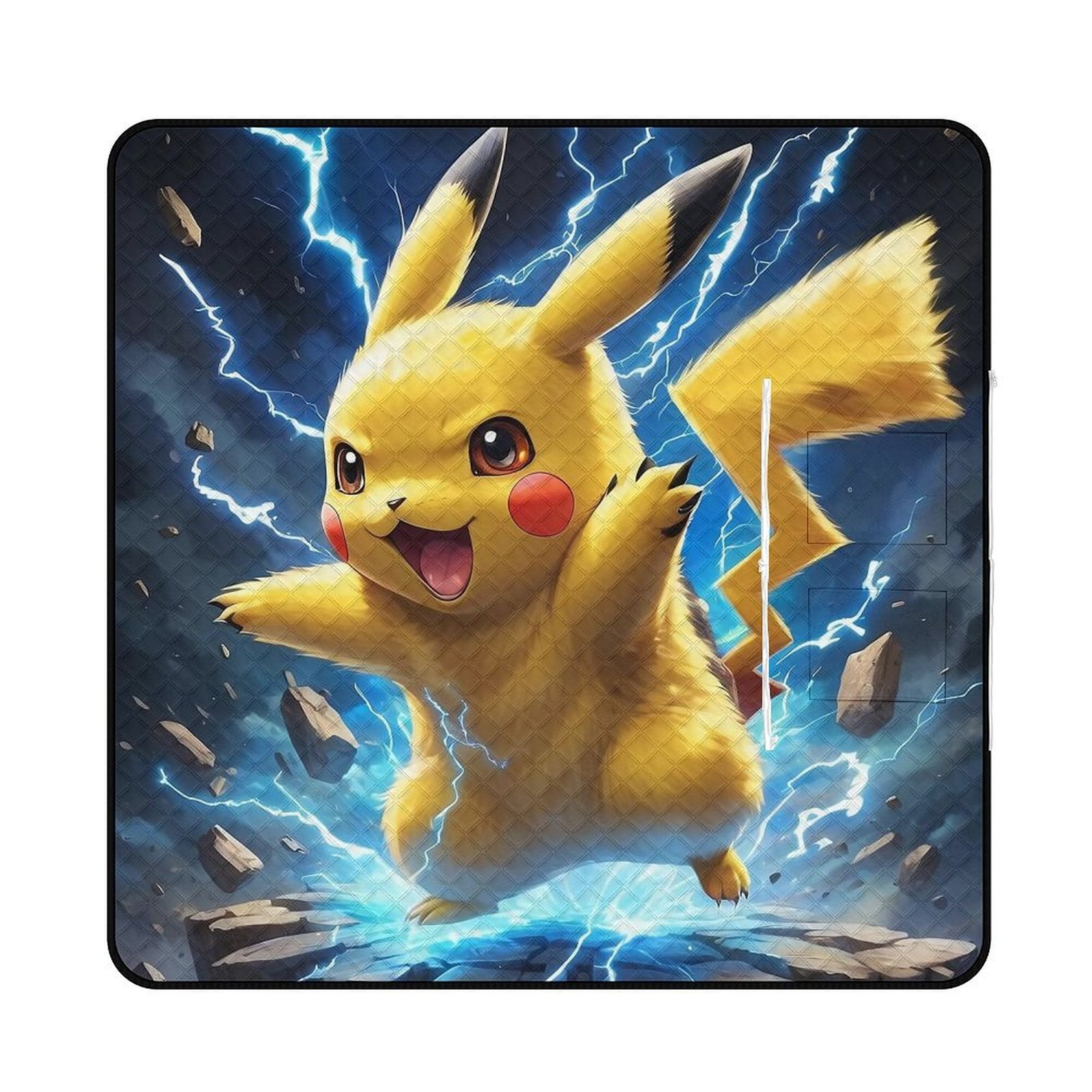 Pokémon-Pikachu Raichu Pichu Picnic Blanket,Foldable Waterproof Sand ...