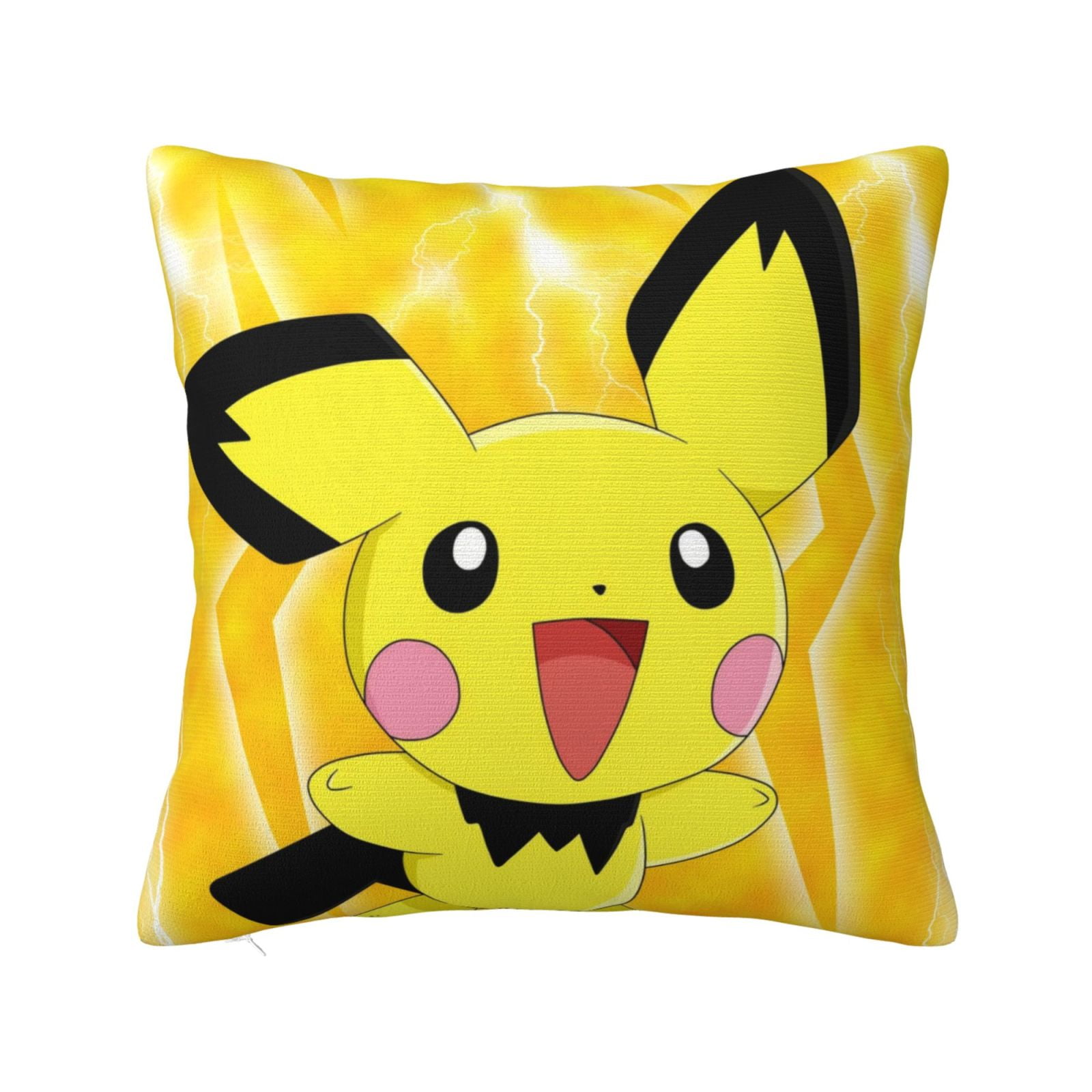 Pokémon-Pikachu Raichu Pichu Pillow Covers,24x24 Pillow Cover ...