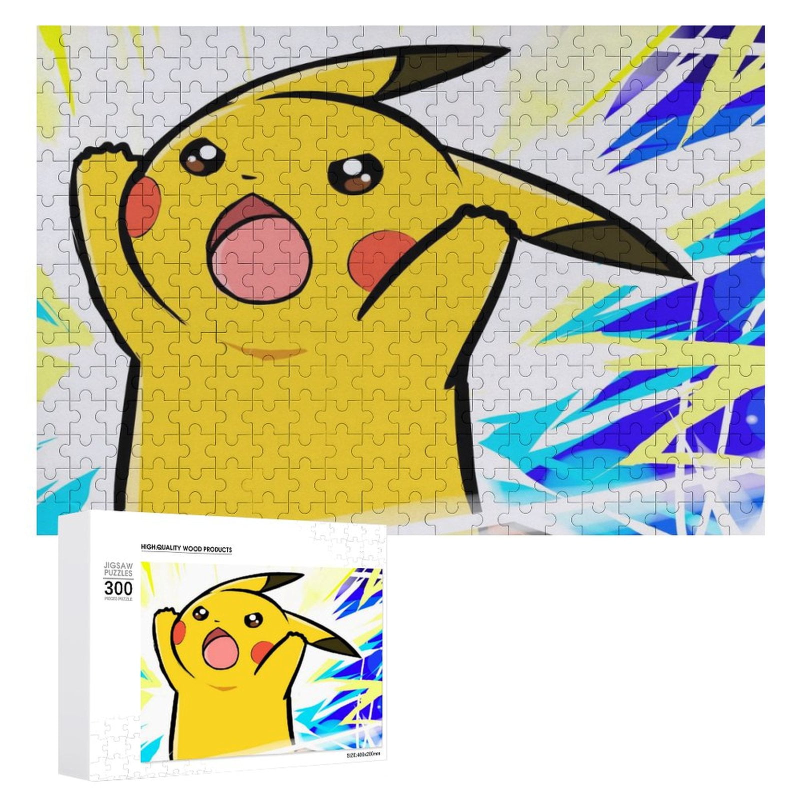 Pokémon Pikachu Raichu Pichu Puzzles for Kids Ages 4-8 Year Old,Puzzles ...