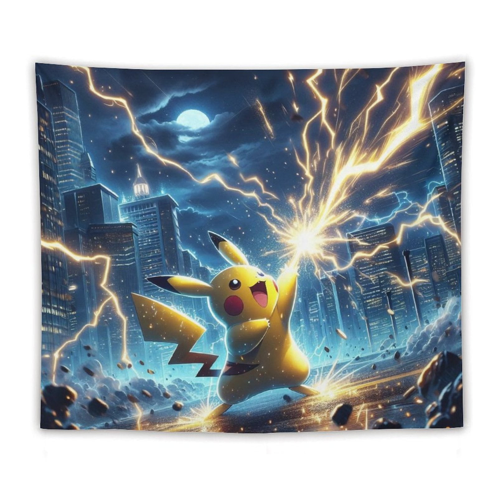 Pokémon-Pikachu Raichu Pichu Tapestry,Pokémon-Pikachu Raichu Pichu ...