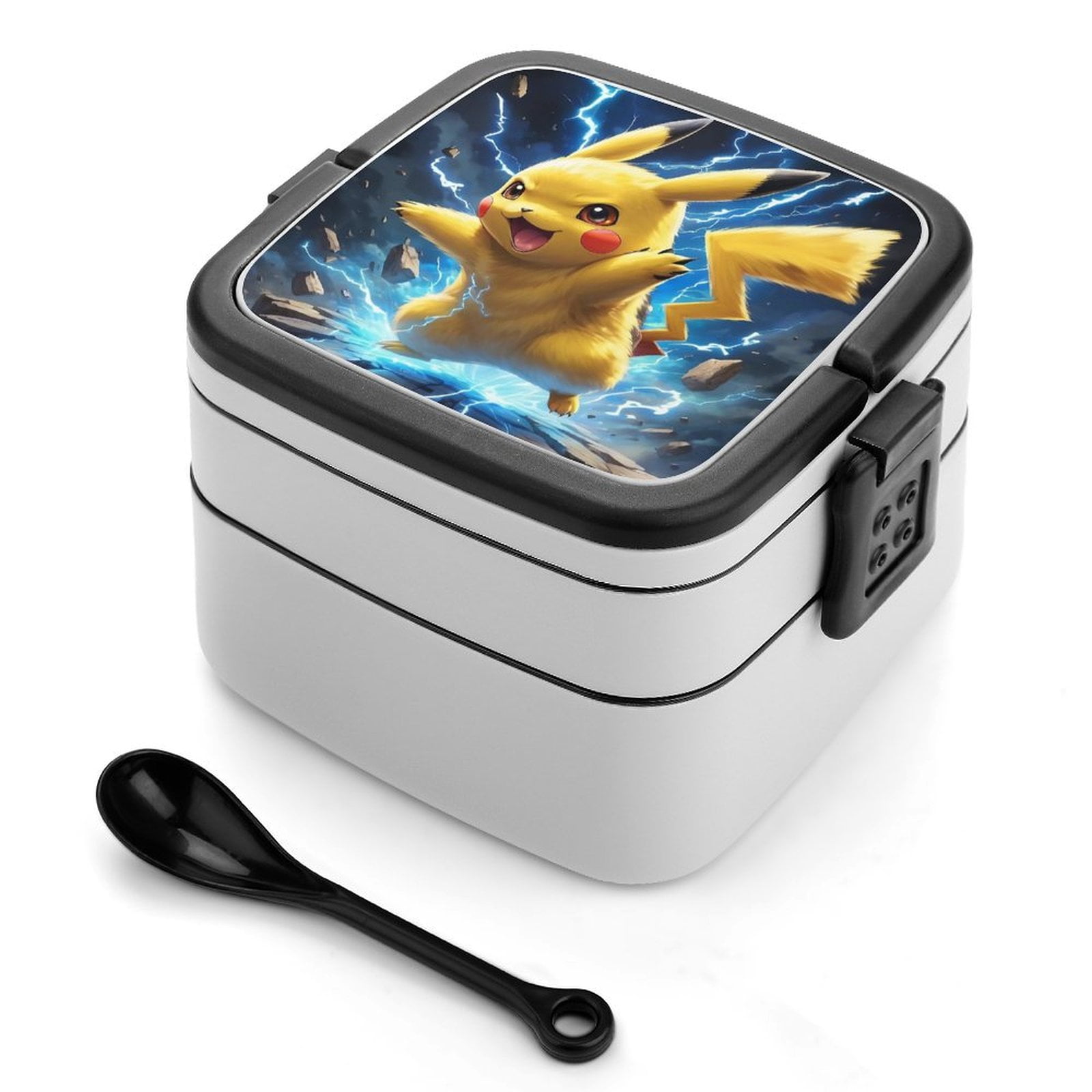 Pokémon-Pikachu Raichu Pichu365 Reusable Bento Boxes Lunch Box Double ...