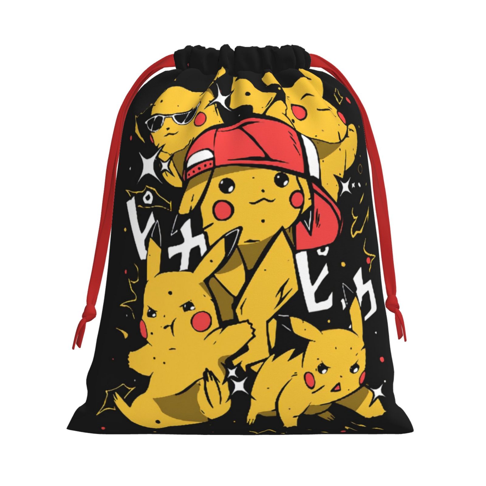 Pokémon Pikachu Raichu Pichu54 Christmas Gift Bags,Gift Bags,Drawstring ...