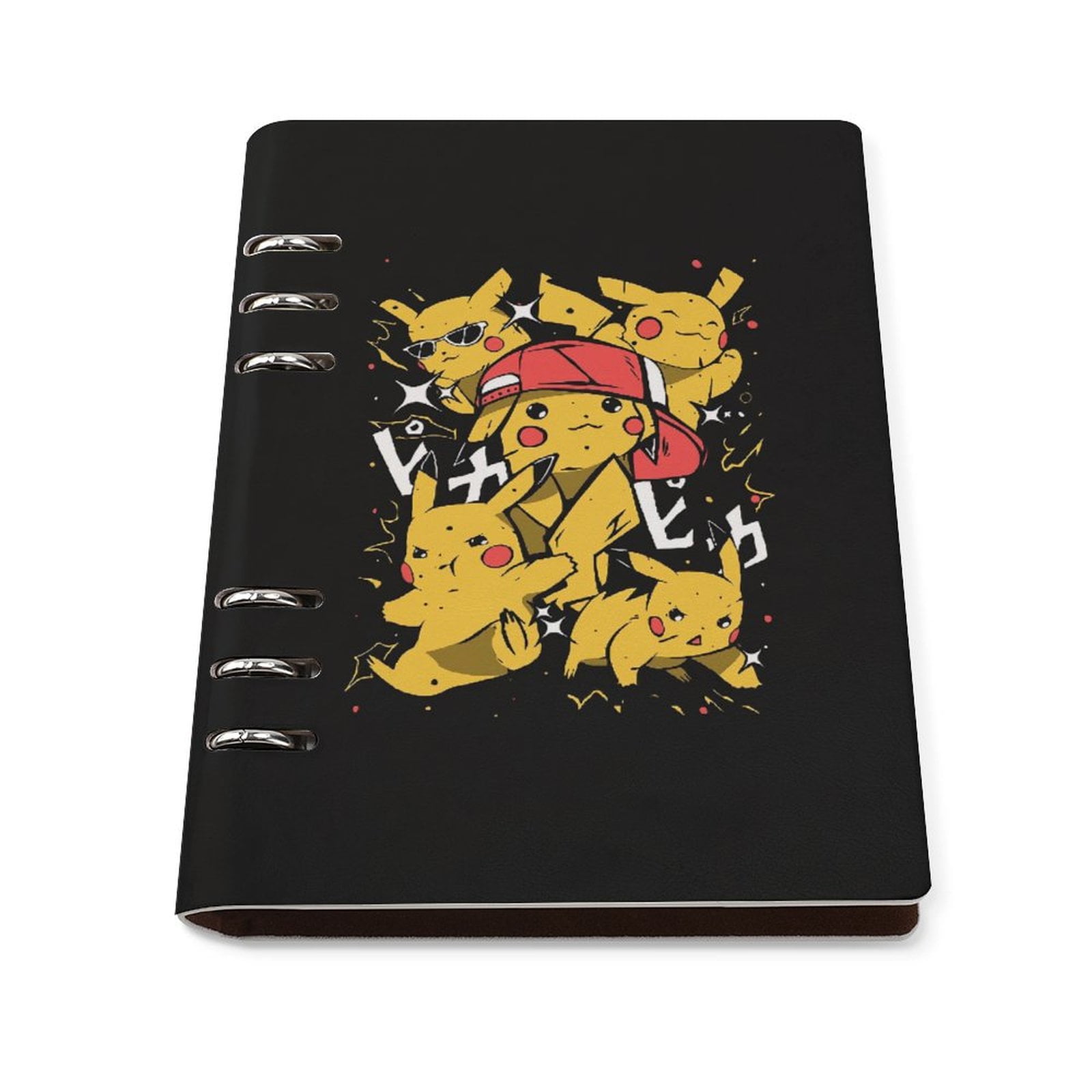 Pokémon Pikachu Raichu Pichu54 Refillable Leather A5 Loose Leaf ...