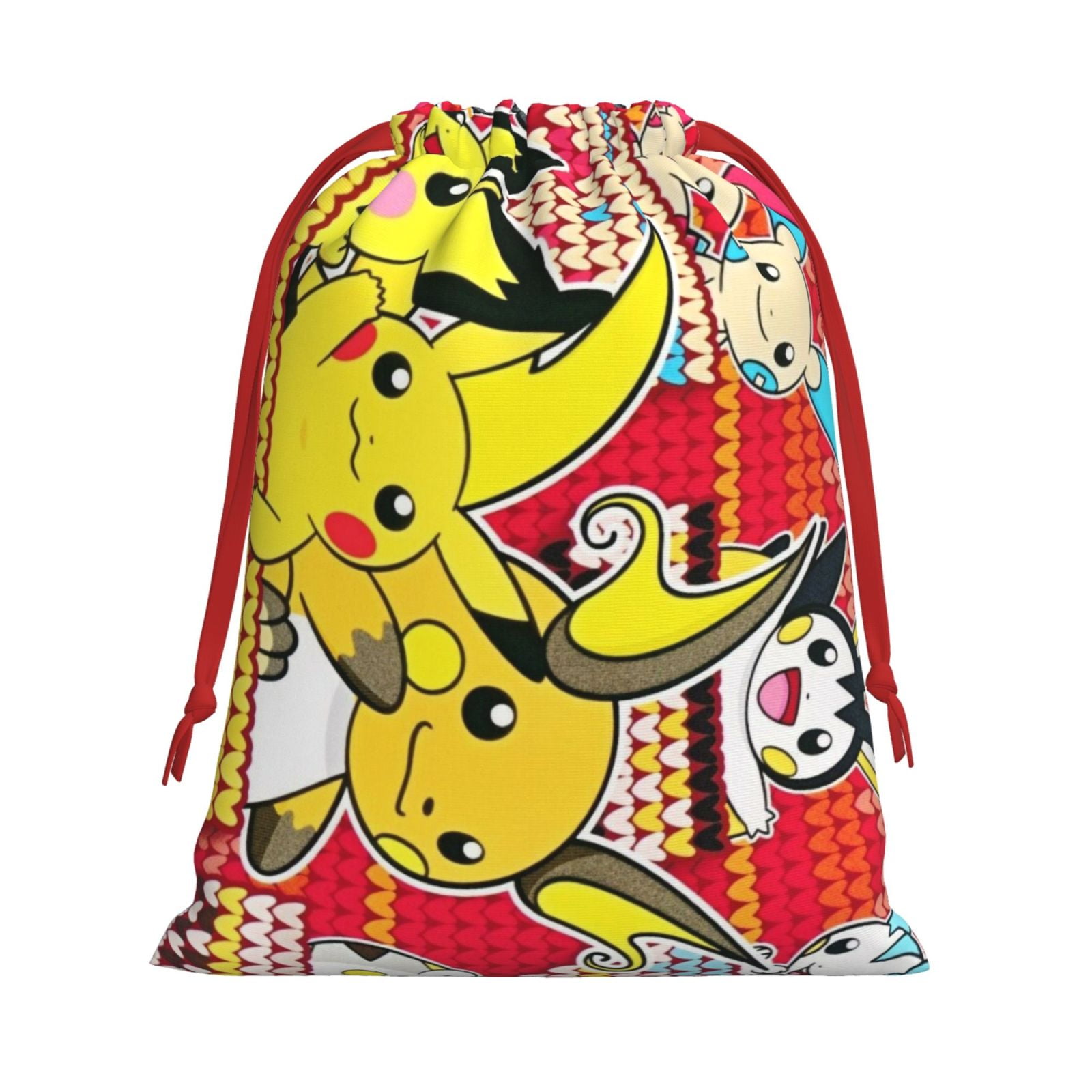 Pokémon Pikachu Raichu Pichu584 Drawstring Bag For Kids Adults Gifts ...