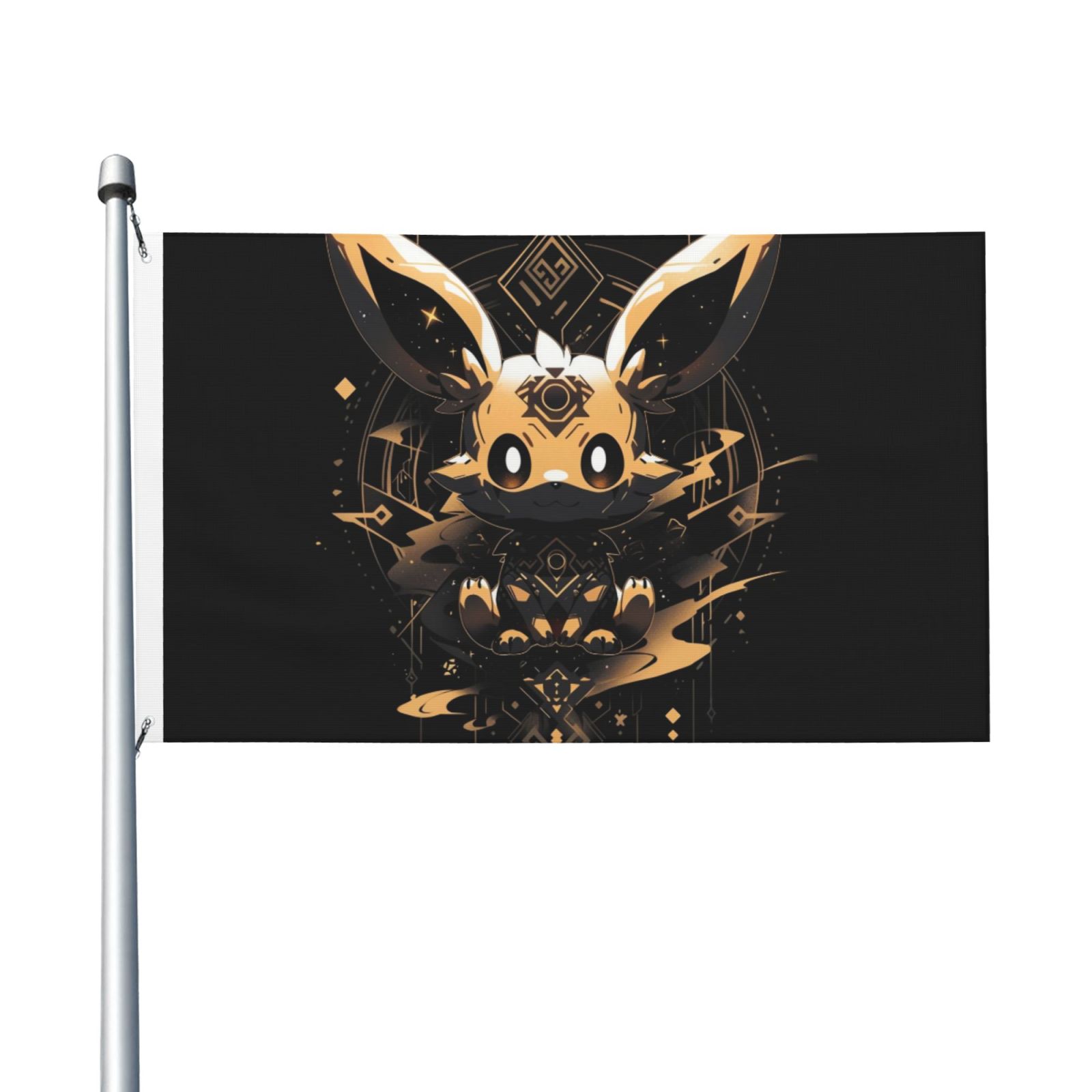 Pokémon Pikachu Raichu Pichu88 3x5ft Face Flag Fade Proof Holiday Fall ...