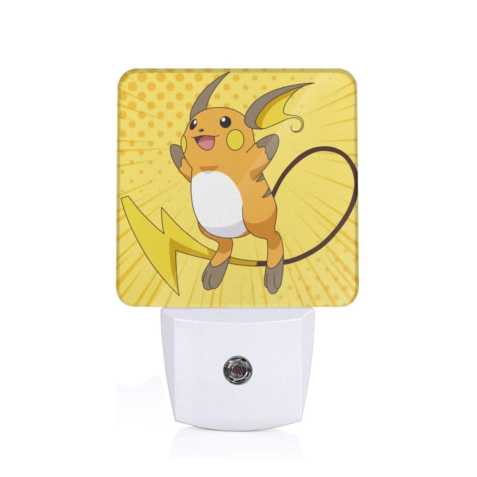 Pokémon-Pikachu Raichu Plug-in LED Night Light Lamp with Dusk to Dawn ...