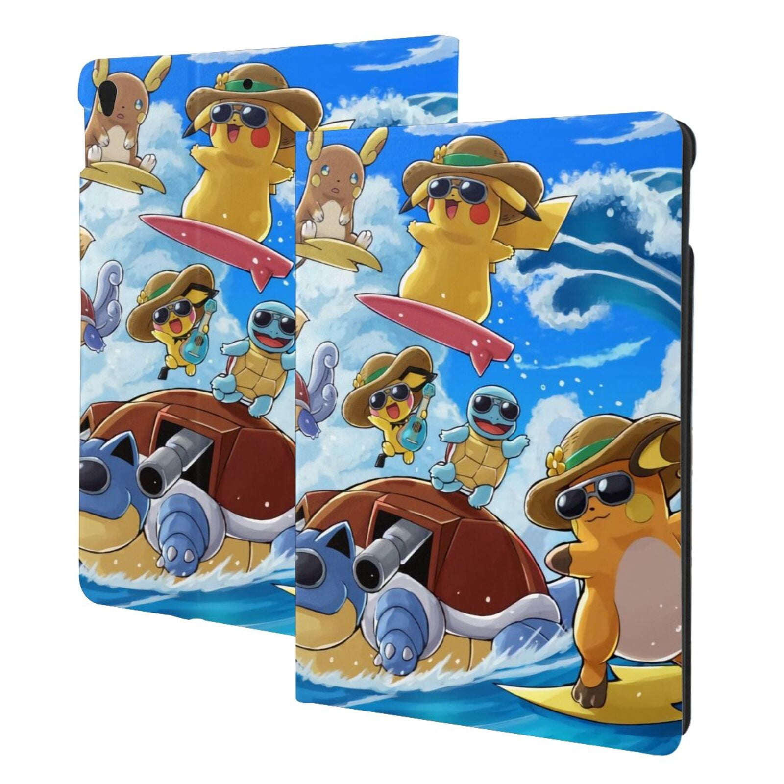 Pokémon Pikachu- Raichu Surfing Kawaii Cute 3d Design Ipad Case Soft ...