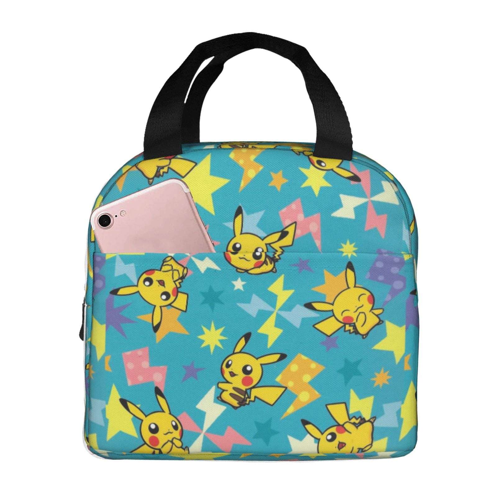 Pokémon-Pikachu Scans Lunch Box for Women & Men Adult Insulated Lunch ...