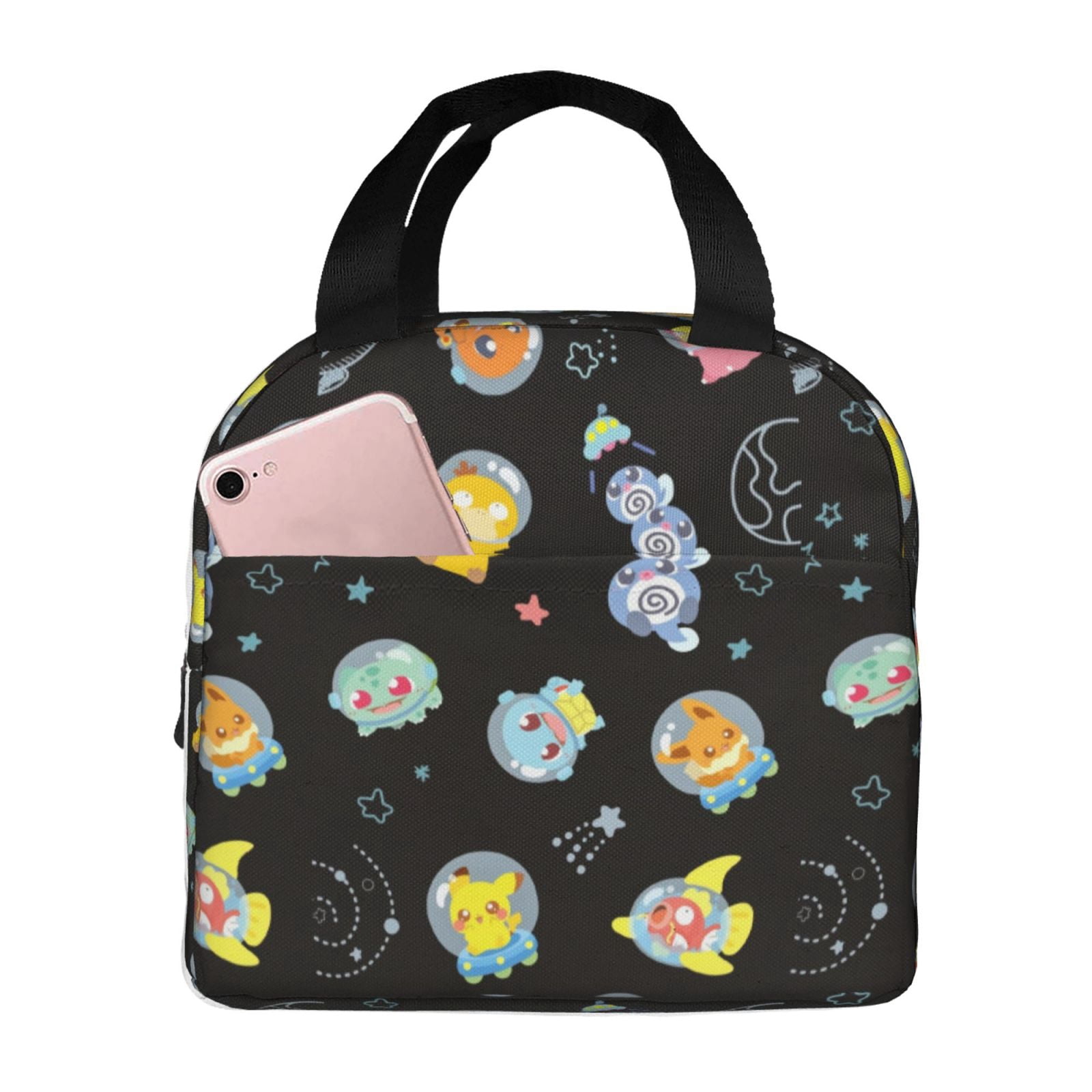 Pokémon Pikachu Squirtle Bulbasaur Psyduck Eevee Lunch Box,Lunch Box ...