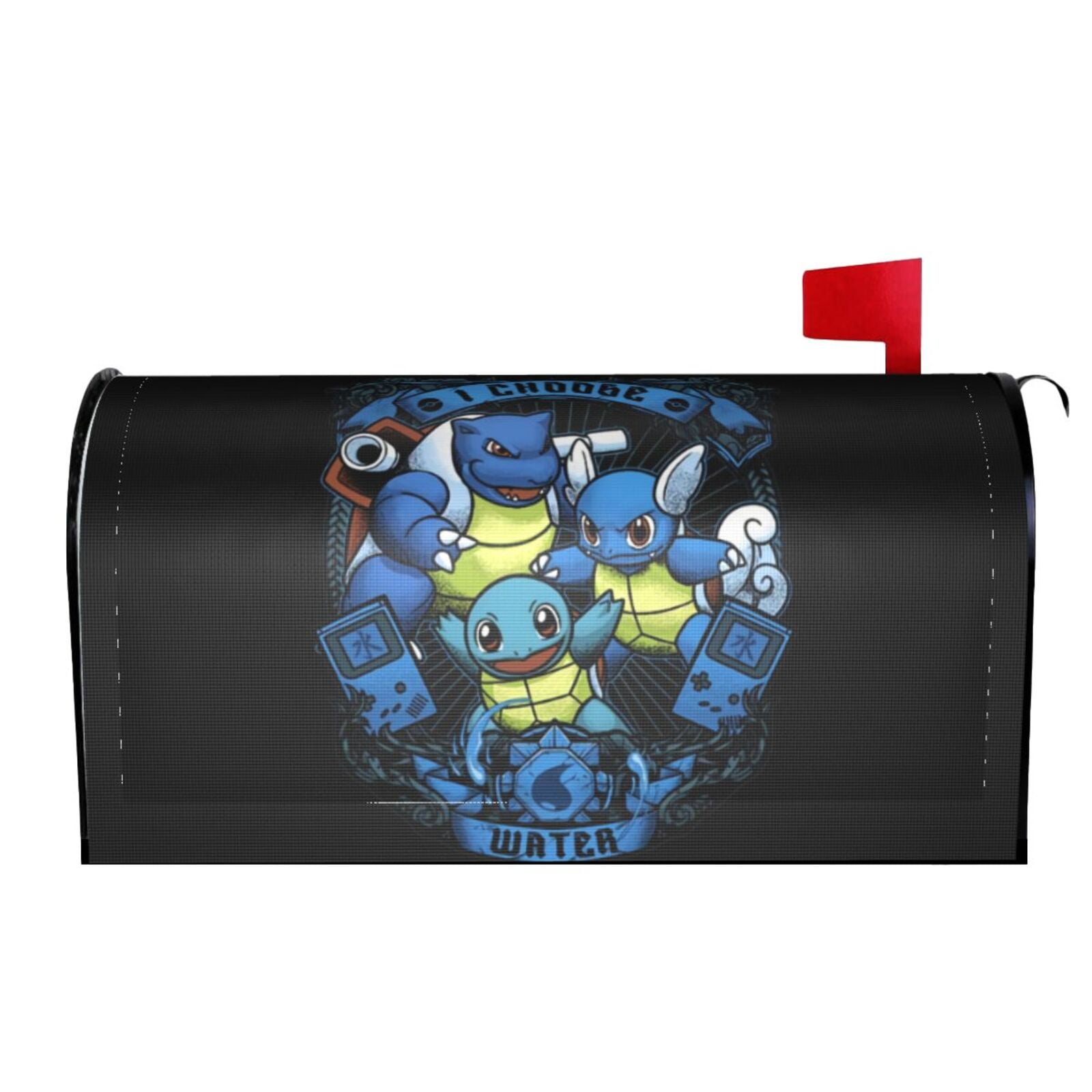 Pokémon Pikachu Squirtle Cartoon Character Mailbox Cover Magnetic ...