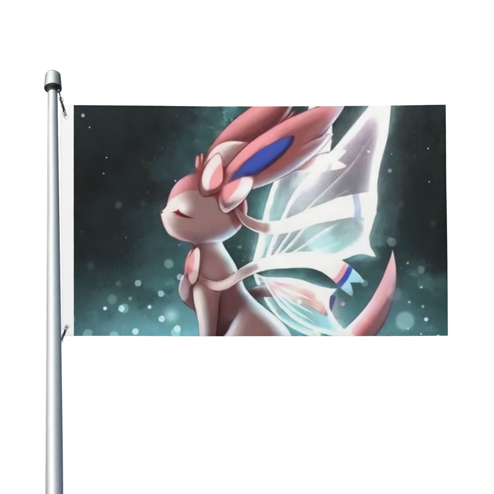 Pokémon Pikachu Sylveon 3x5ft Face Flag Fade Proof Holiday Fall Flag ...