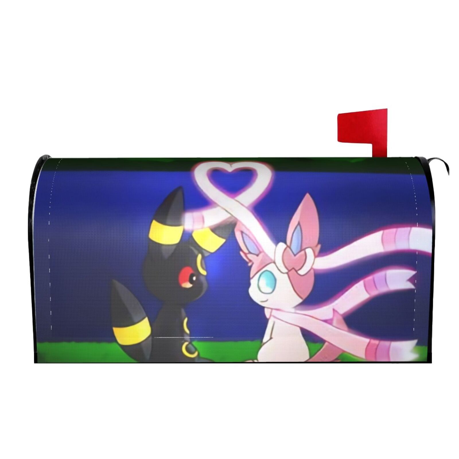 Pokémon Pikachu Sylveon Umbreon Love Cartoon Character Mailbox Cover ...