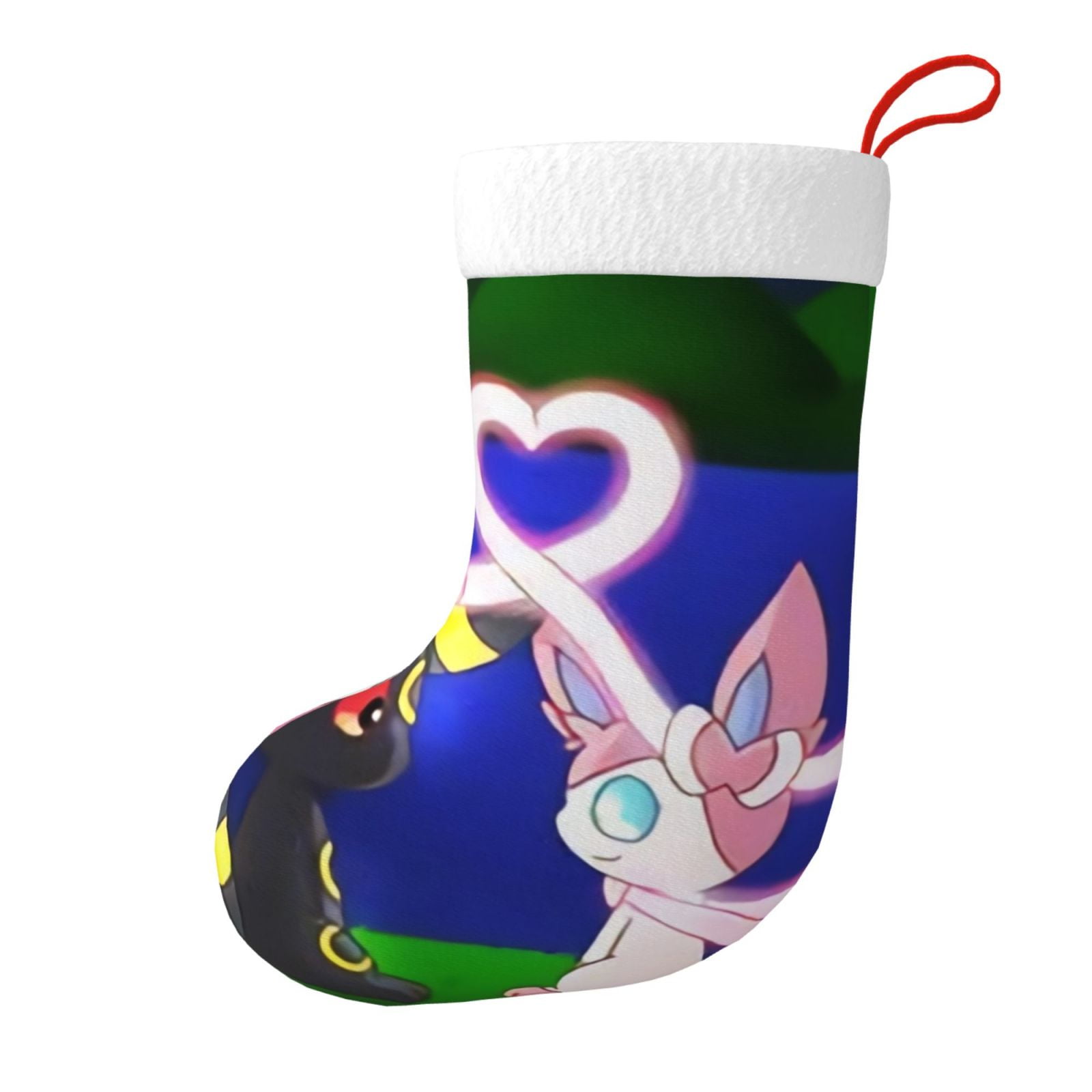 Pokémon-Pikachu Sylveon Umbreon Love Christmas Stocking,Santa Stocking ...