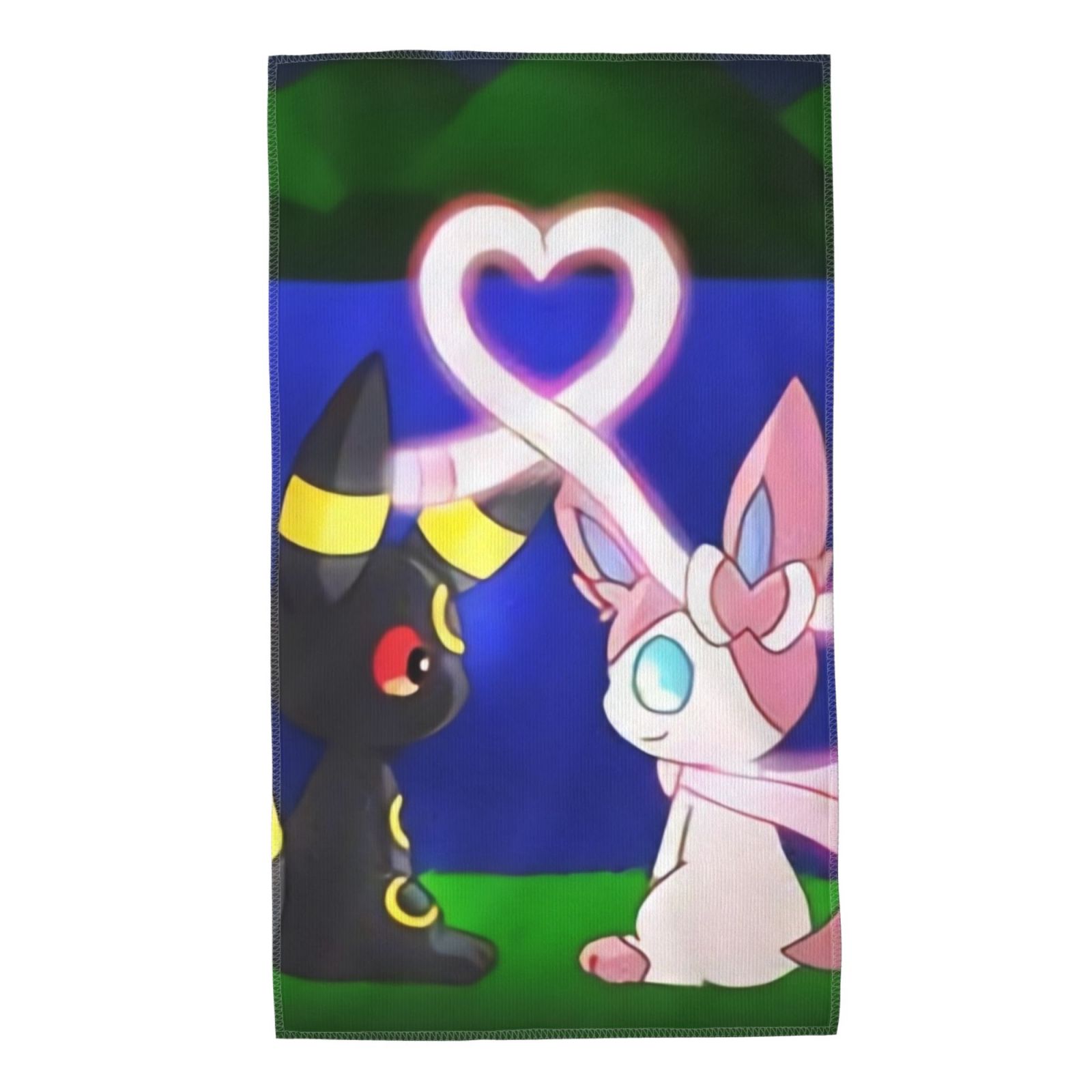 Pokémon-Pikachu Sylveon Umbreon Love Towels,Hand Towels,Bathroom Towel ...