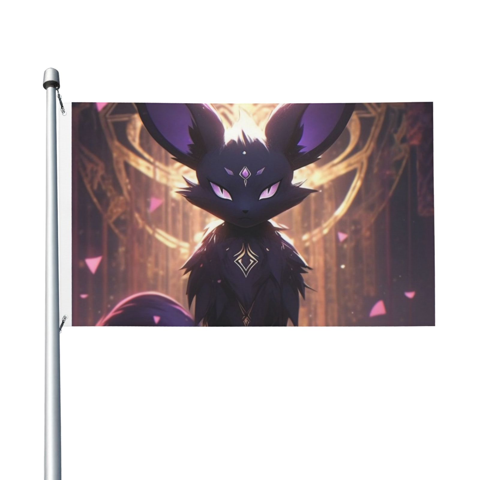 Pokémon Pikachu Umbreon0321 3x5ft Face Flag Fade Proof Holiday Fall ...