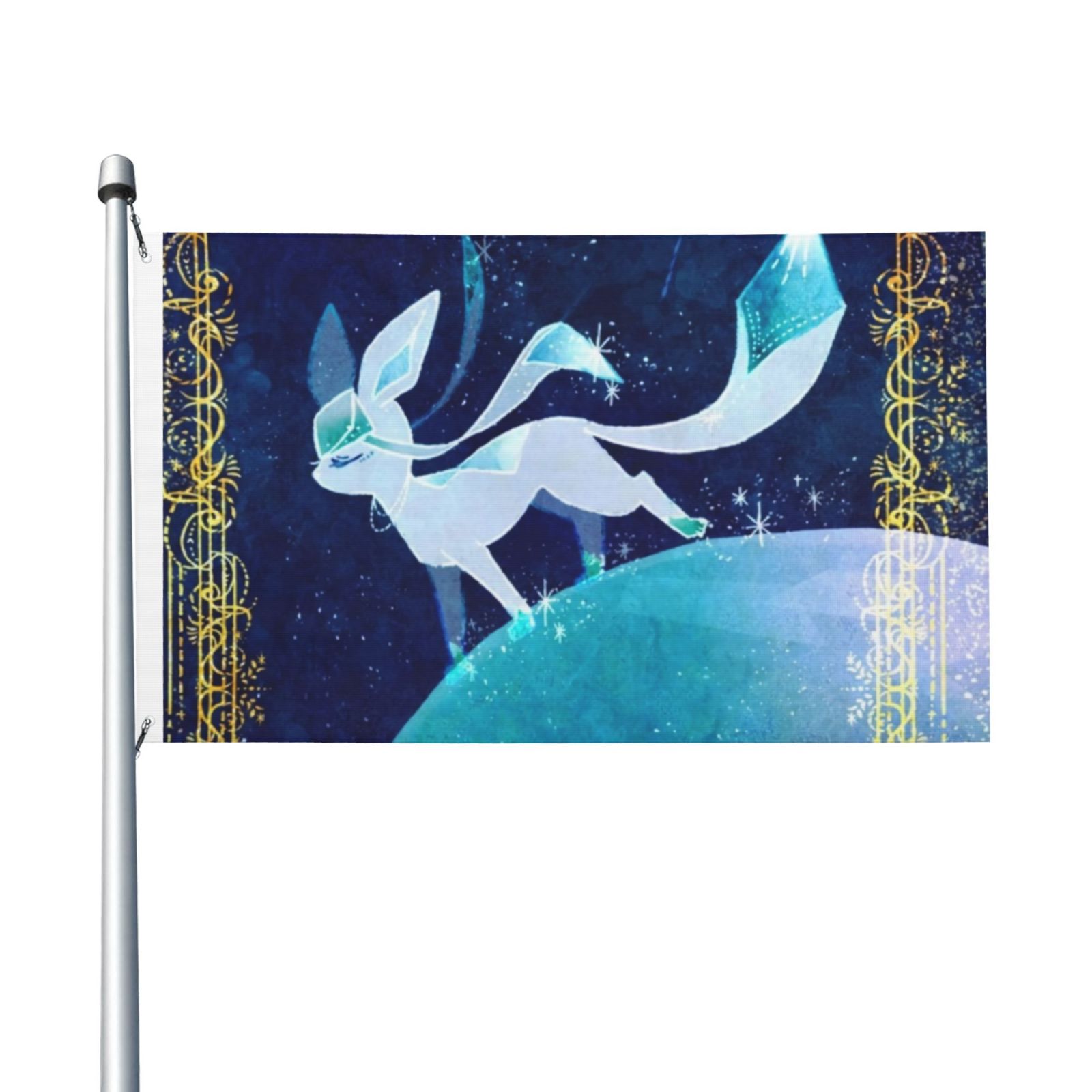Pokémon Pikachu Umbreon40 3x5ft Face Flag Fade Proof Holiday Fall Flag ...