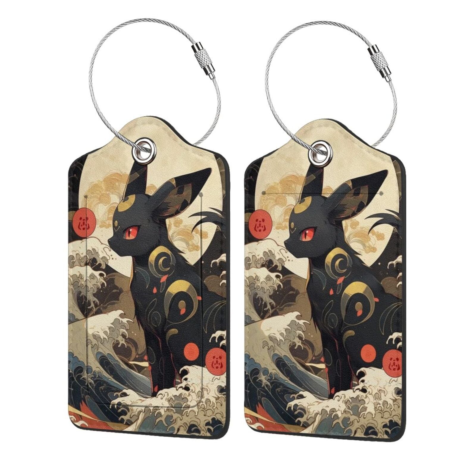 Pokémon Pikachu Umbreon5 Luggage Tags for Suitcases Travel ID ...