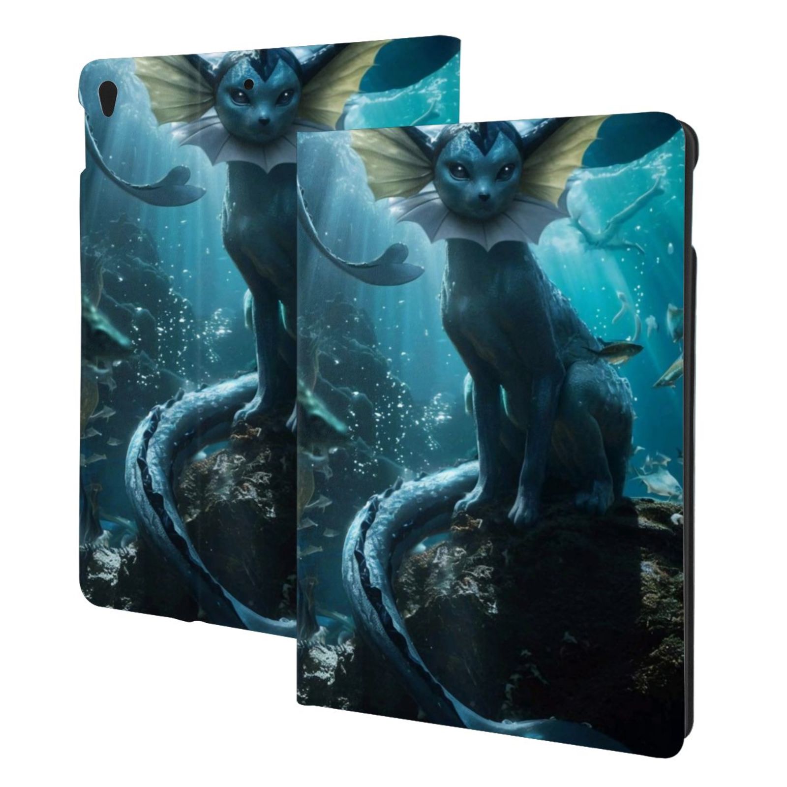 Pokémon Pikachu Vaporeon876 Kawaii Cute 3d Design Ipad Case Soft Covers ...