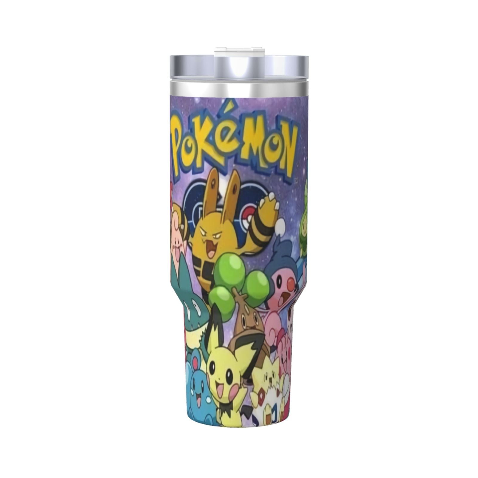 Pokémon Pikachu Water Bottle,Coffee Cups,Insulated Stainless Steel ...