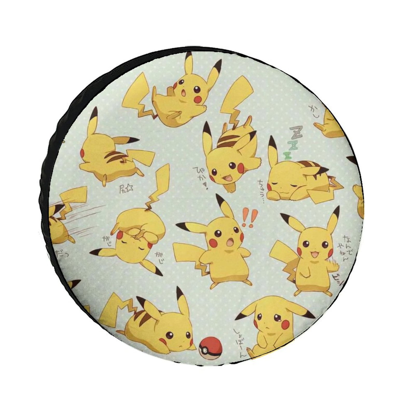 Pokémon Pikachu Waterproof Oxford Tire Covers, Spare Wheel Automotive ...