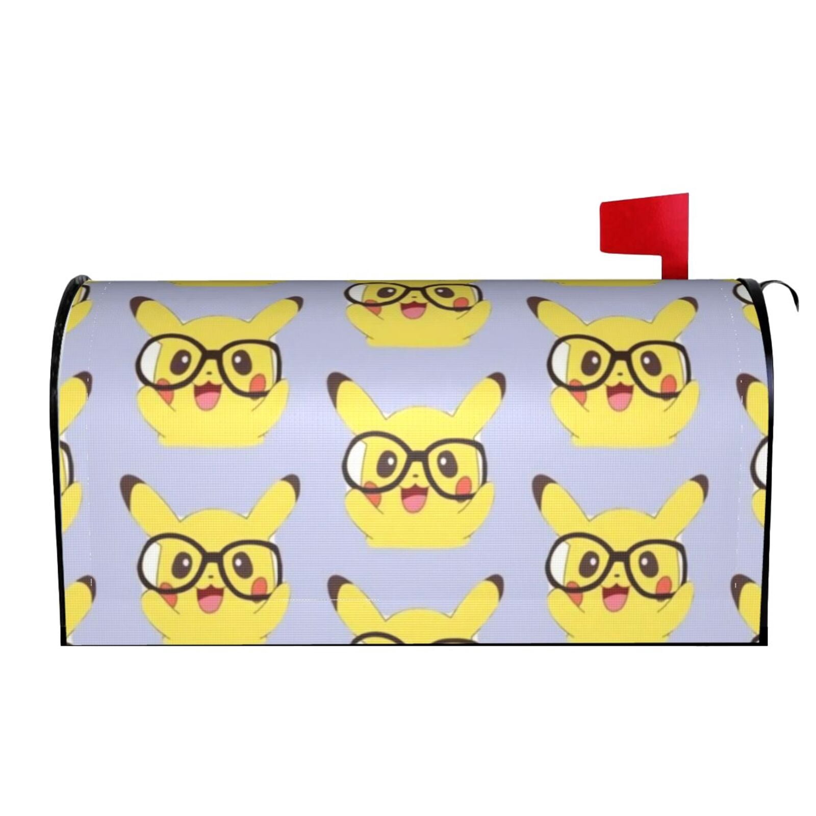 Pokémon Pikachu Wearing Glasses Cartoon Character Mailbox Cover ...