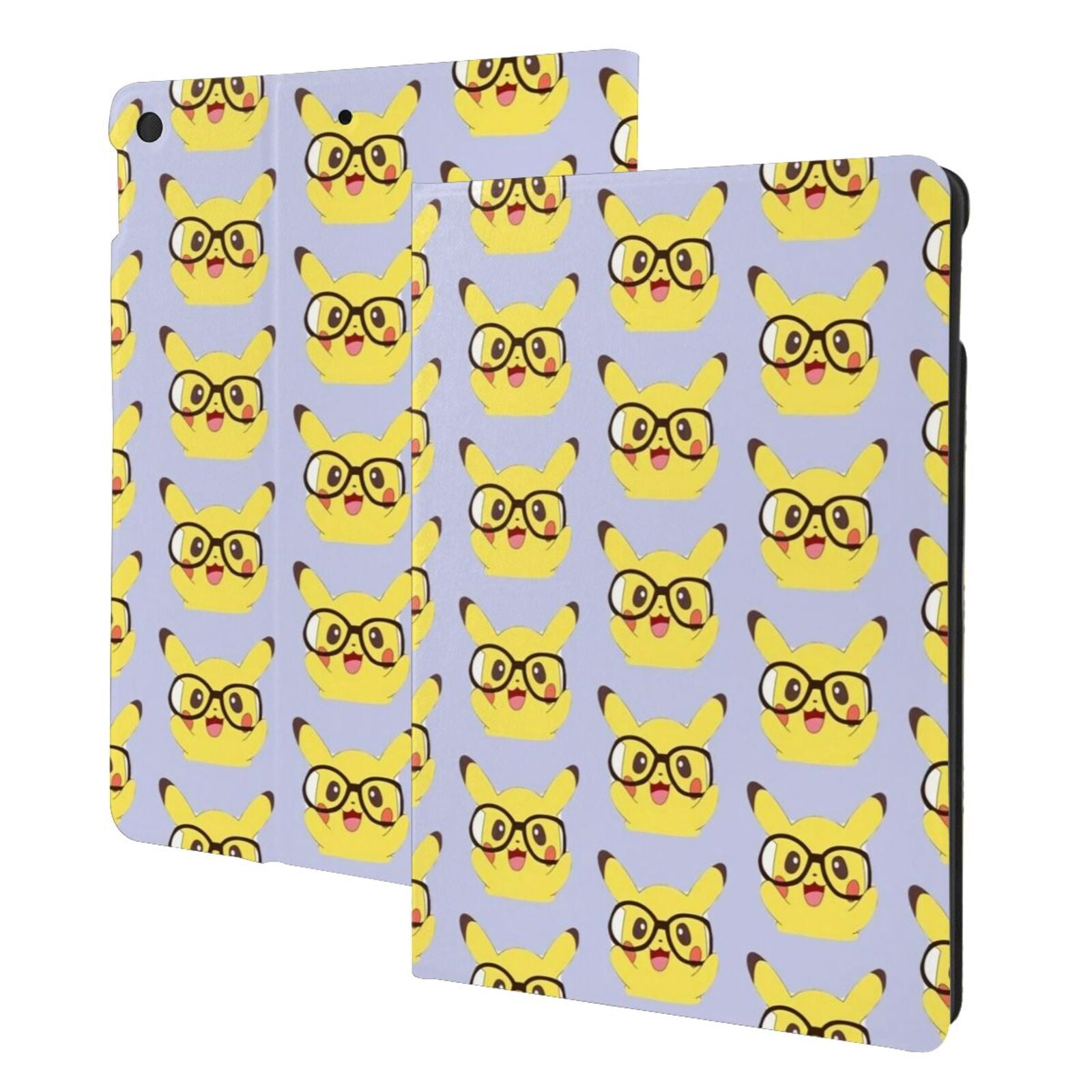 Pokémon Pikachu Wearing Glasses Kawaii Cute 3d Design Ipad Case Soft ...