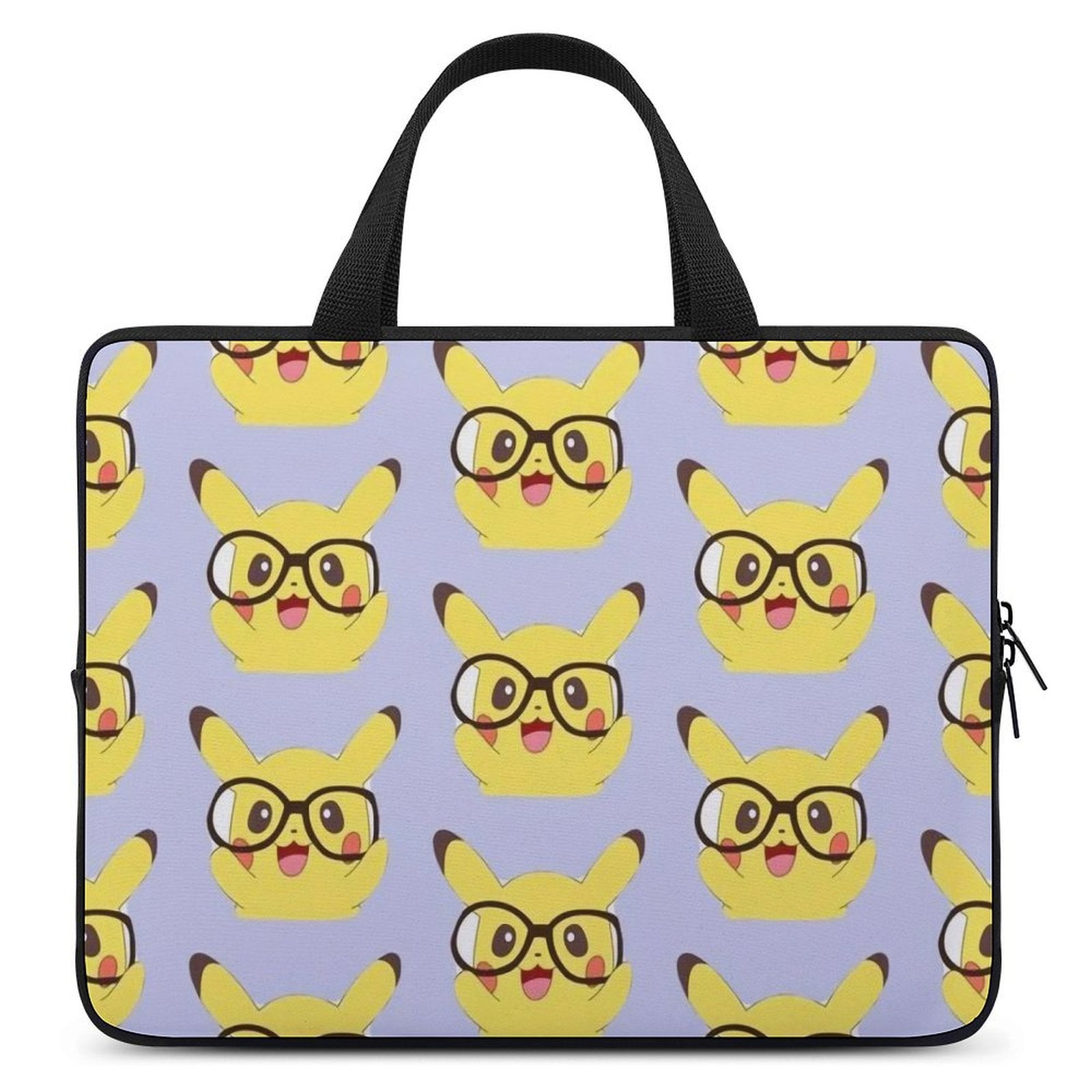 Pokémon Pikachu Wearing Glasses Laptop Bag,Laptop Bag for Women,Work ...