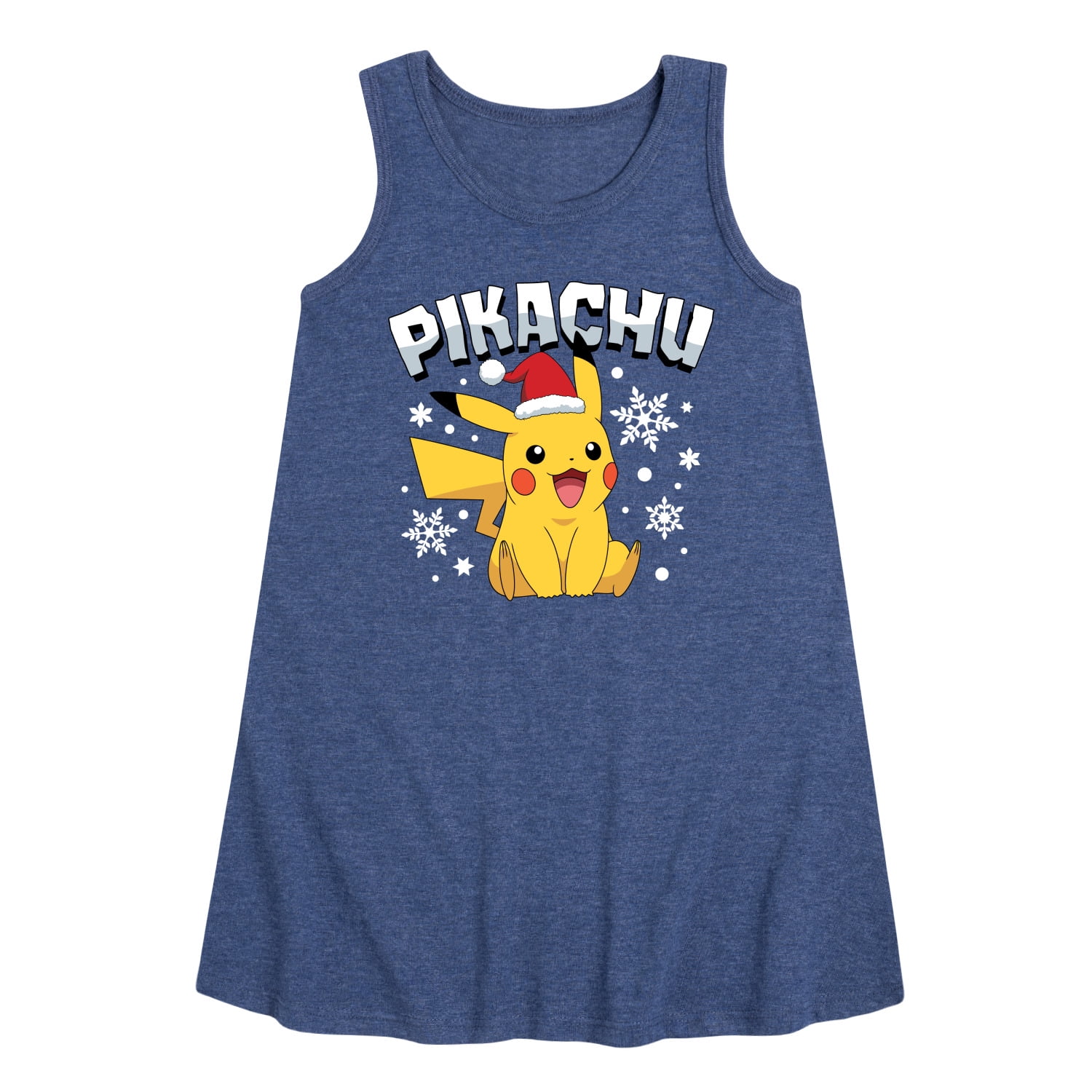 Pokémon - Pikachu With Hat - Youth Girls A-line Dress - Walmart.com
