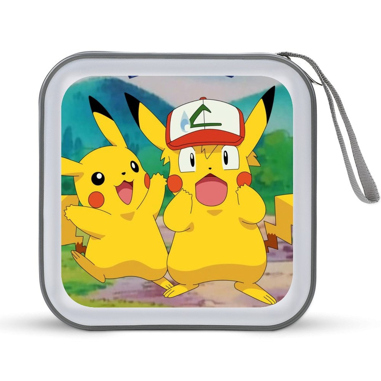 Pokémon-Pikachu123 CD Case, 40 Capacity VCD/DVD Case Holders Wallet ...