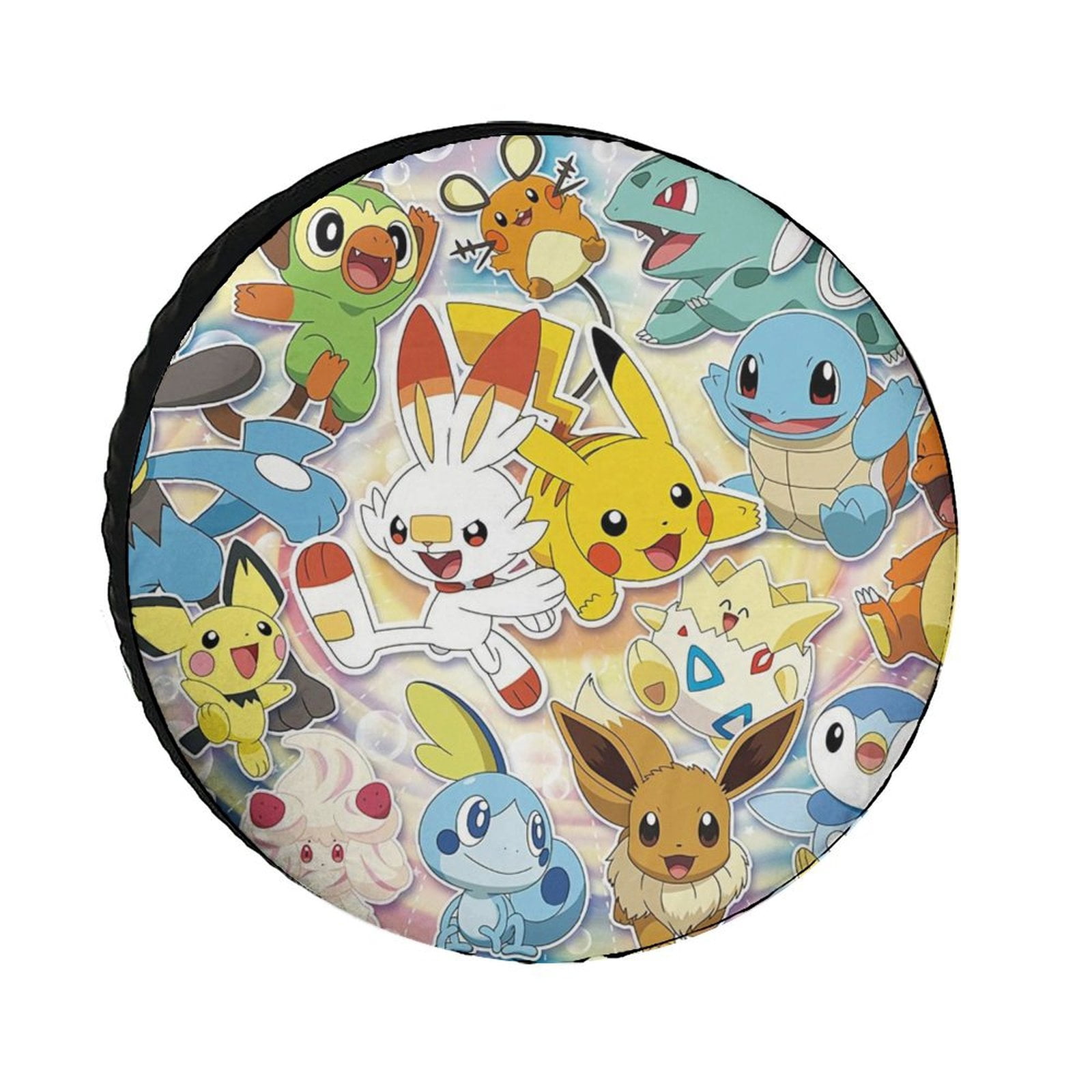 Pokémon Pikachu2306 Waterproof Oxford Tire Covers, Spare Wheel ...