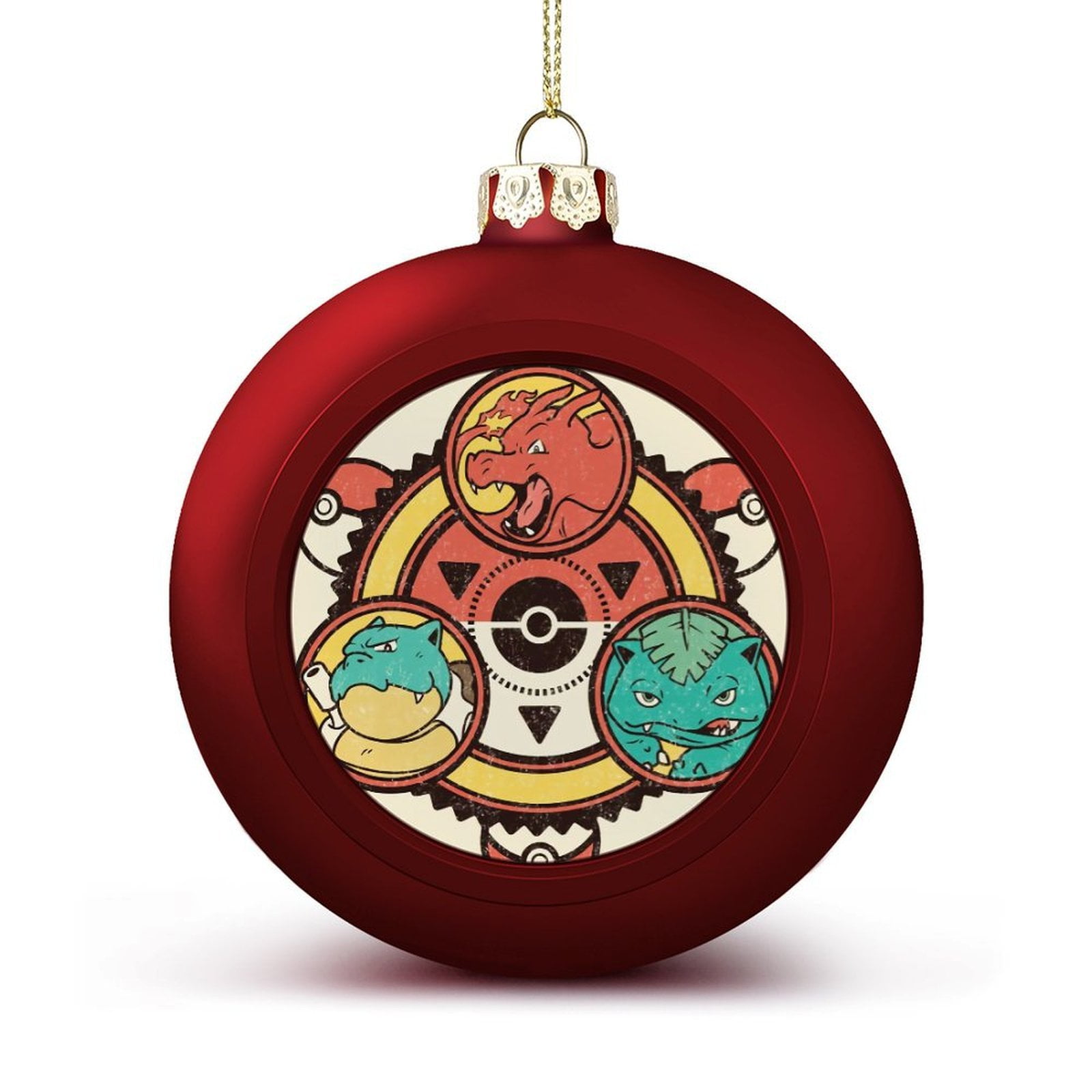 Pokémon The Pocket Monster Trainer - Adam Rufino Christmas Large Ball ...