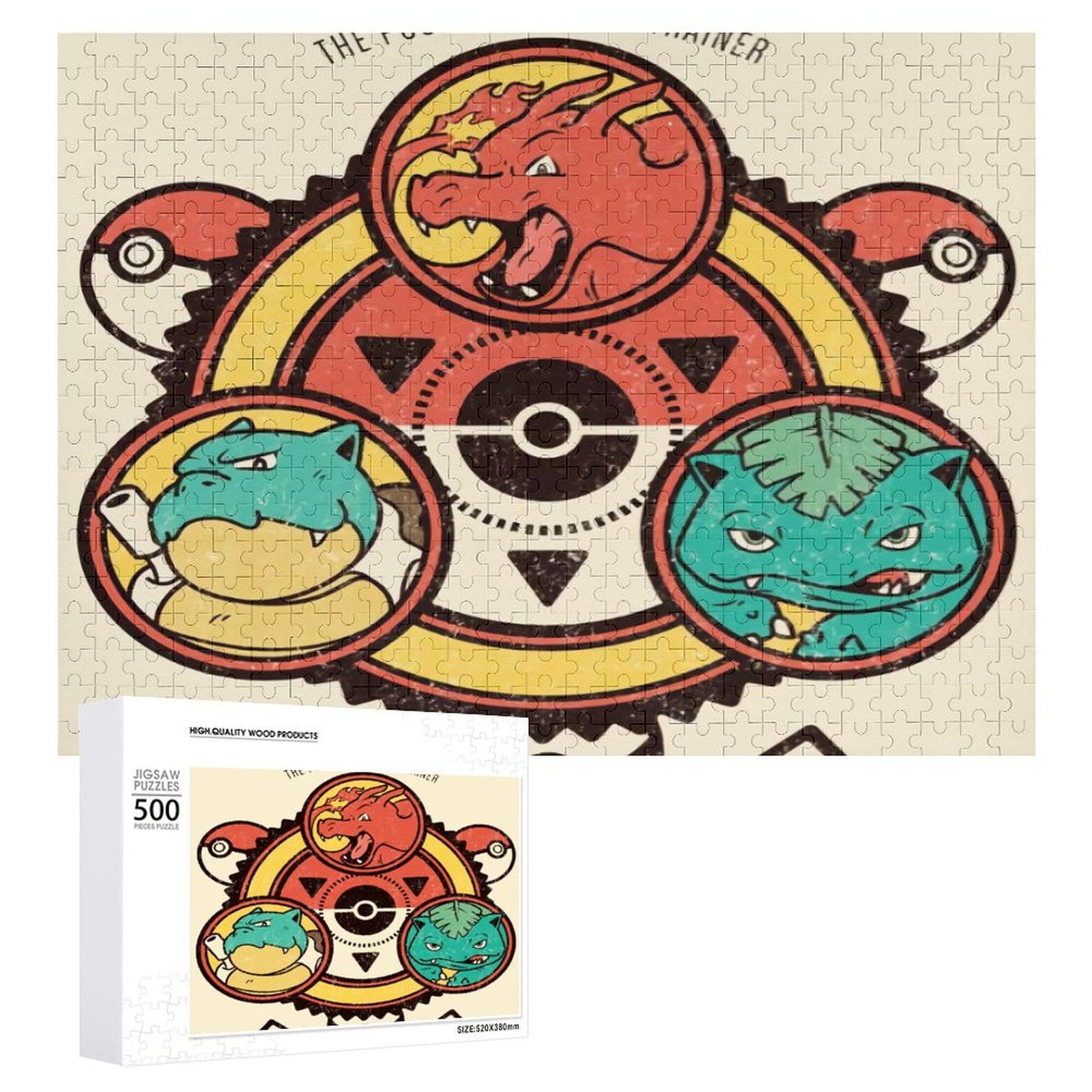 Pokémon The Pocket Monster Trainer - Adam Rufino Puzzles,Puzzles for ...