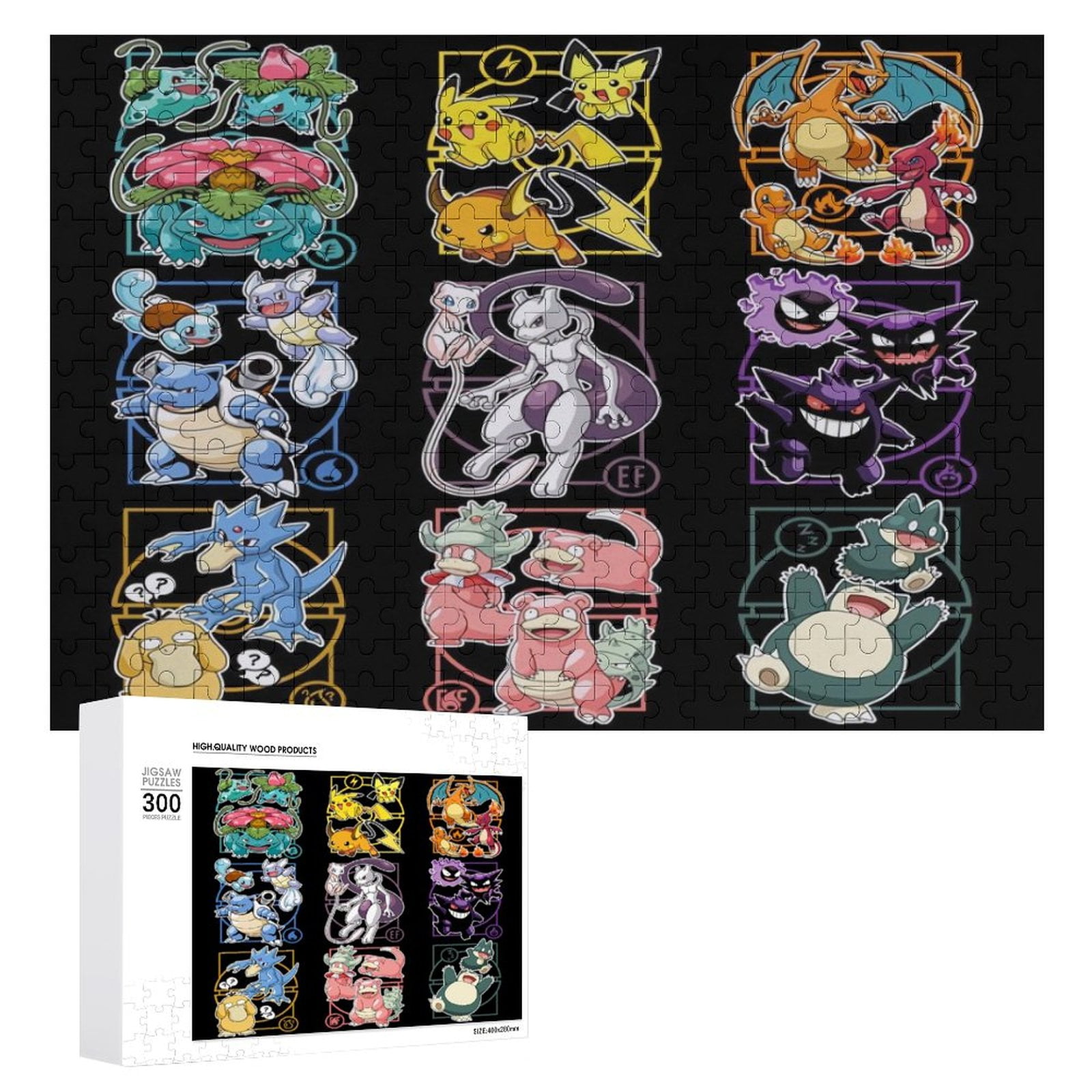 Pokémon The Pocket Monster Trainer Puzzles for Kids Ages 4-8 Year Old ...