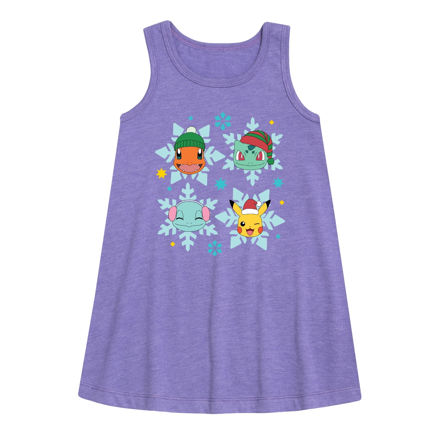 Pokémon - Poké Flakes - Youth Girls A-line Dress - Walmart.com