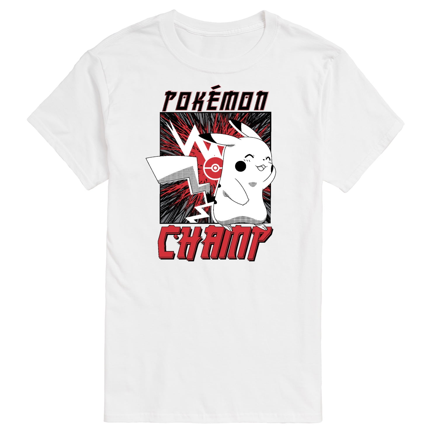 Pokémon - Pokémon Champ - Men's Short Sleeve Graphic T-Shirt - Walmart.com