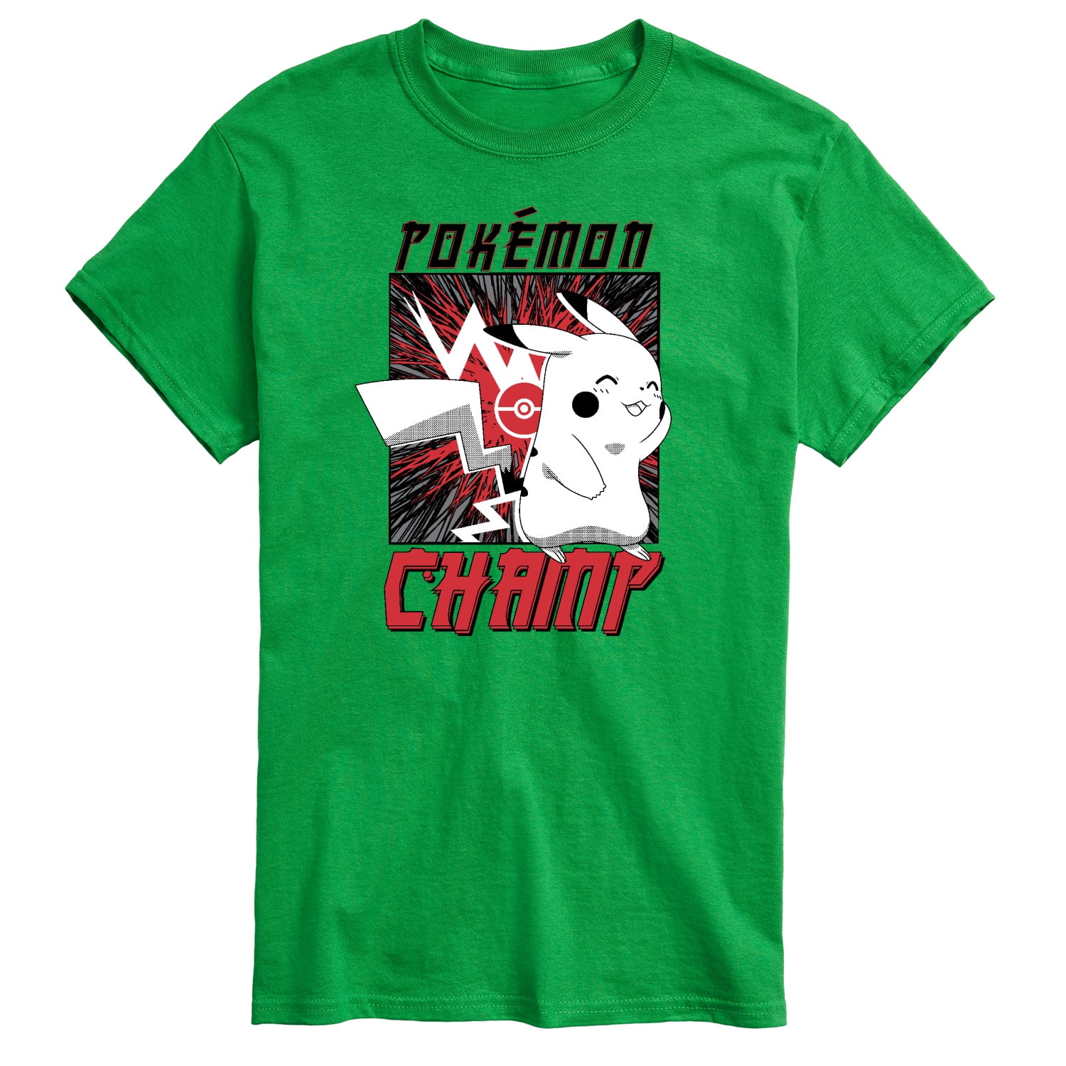 Pokémon - Pokémon Champ - Men's Short Sleeve Graphic T-Shirt - Walmart.com