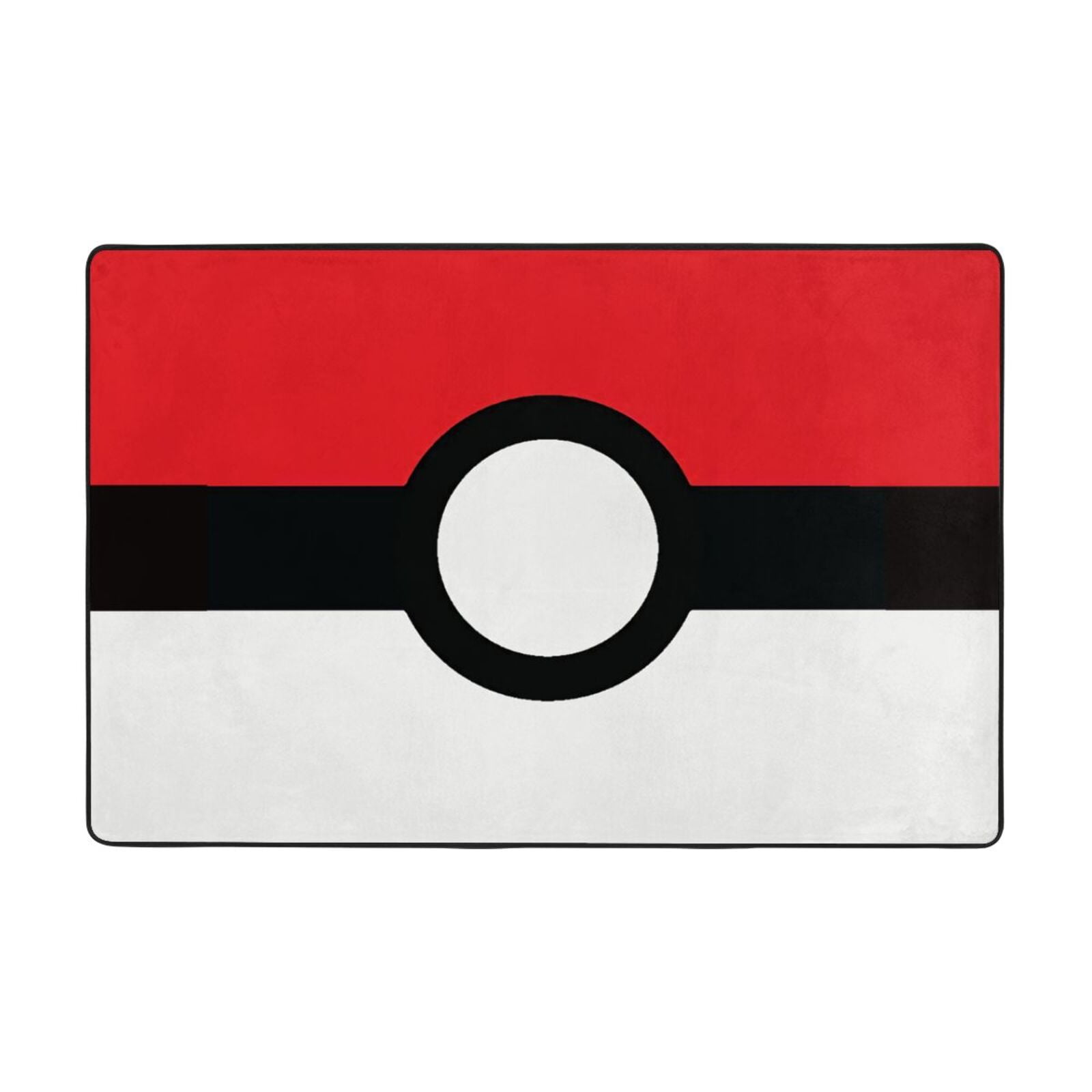 Pokémon - Pokeball Pikachu 3256 Gamer Rug Room Non-Slip Gaming Rug Cool ...