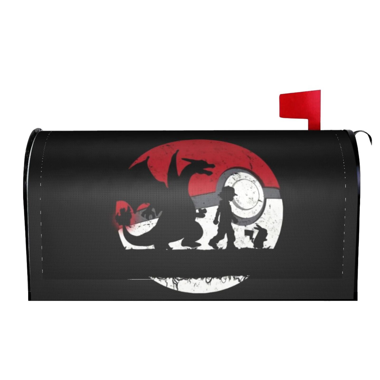 Pokémon - Pokeball Pikachu 458 Cartoon Character Mailbox Cover Magnetic ...
