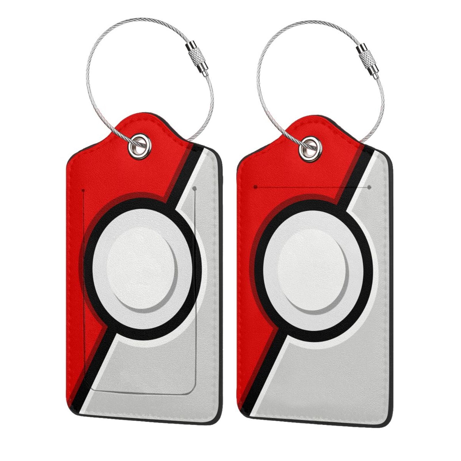 Pokémon - Pokeball Pikachu 65 Luggage Tags for Suitcases Travel ID ...