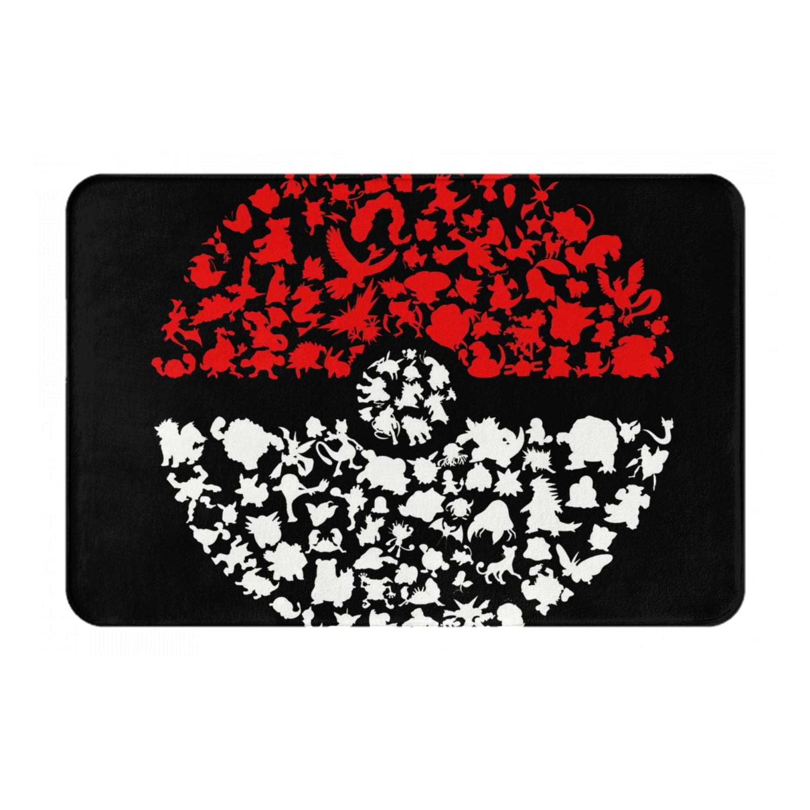 Pokémon- Pokeball Pikachu Bathroom Rug Mat,Extra Soft Absorbent Premium ...